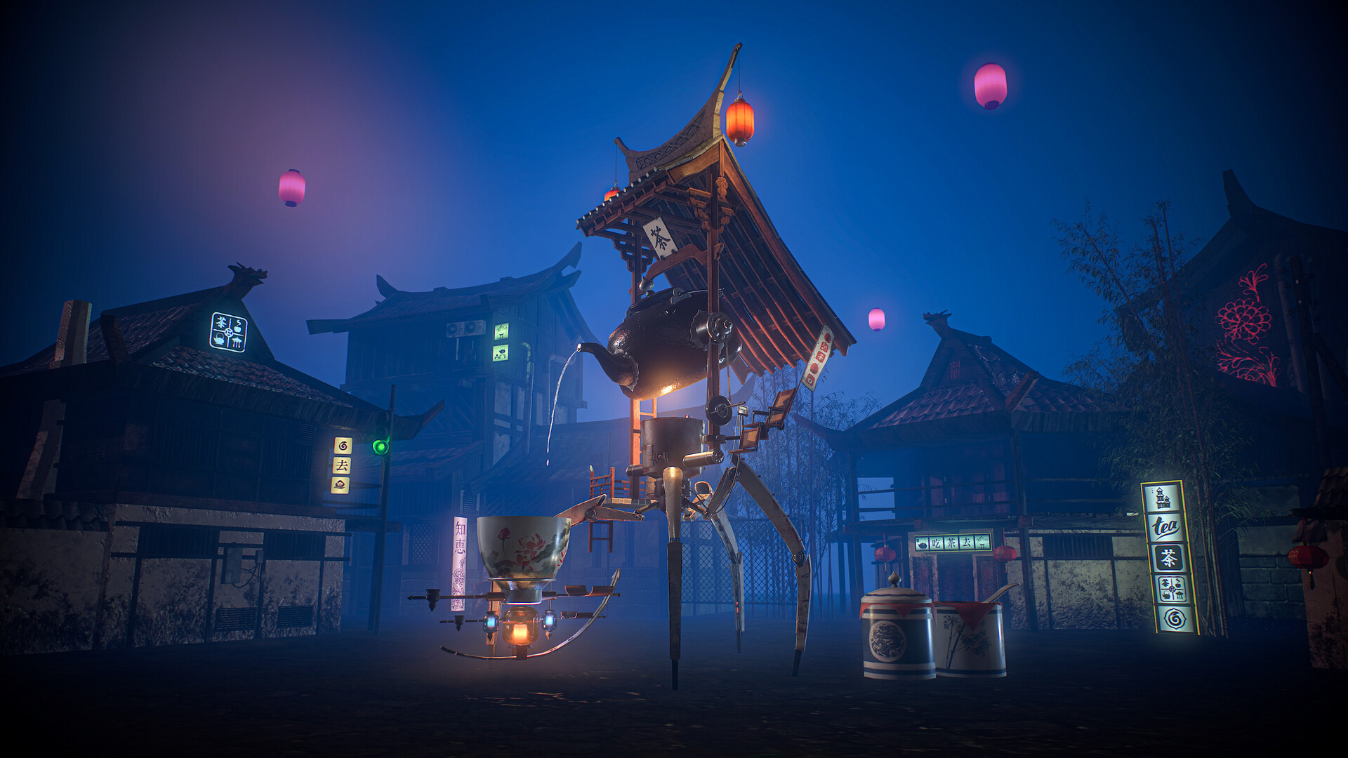 ArtStation - Tea Robot