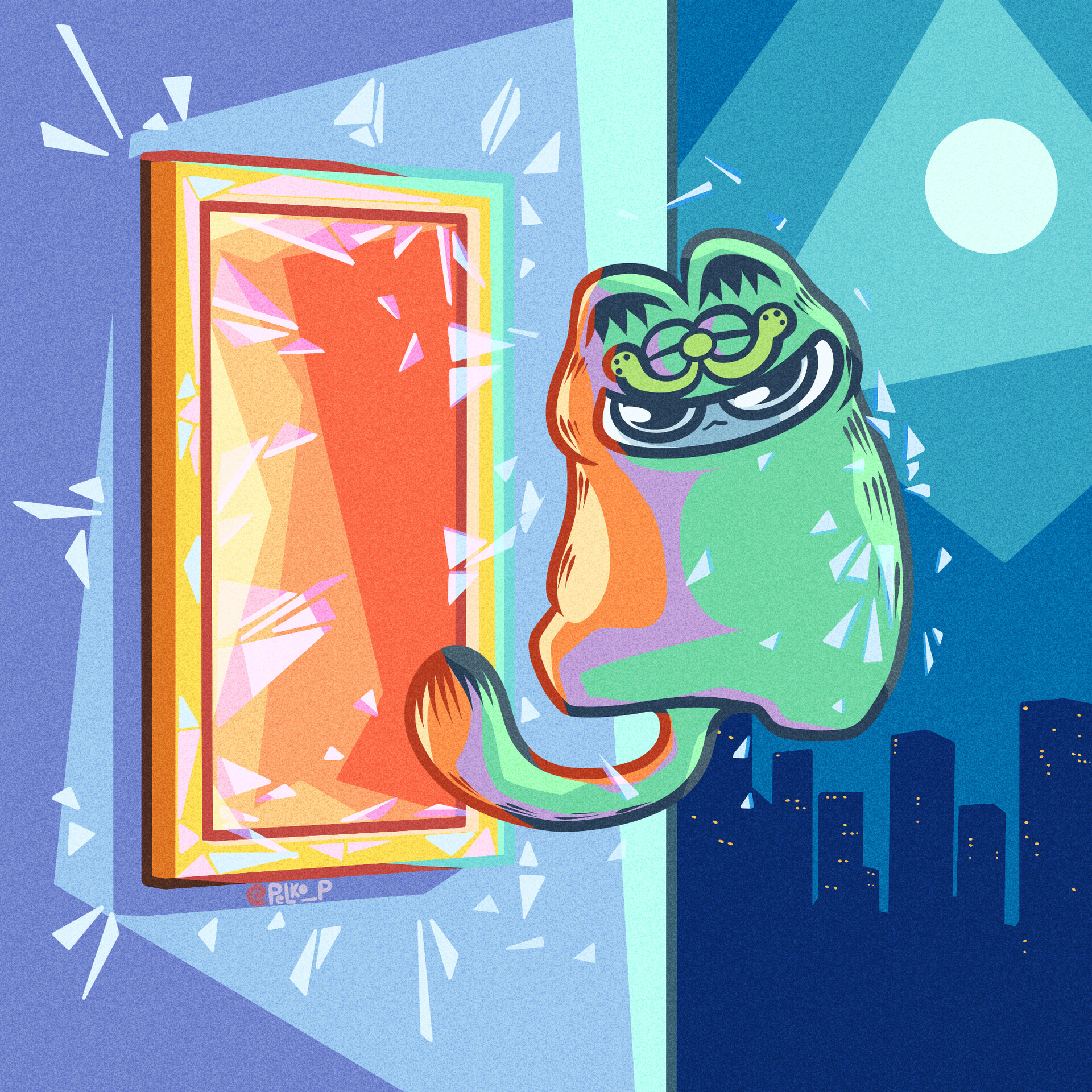 ArtStation - Pelko is Garfield today