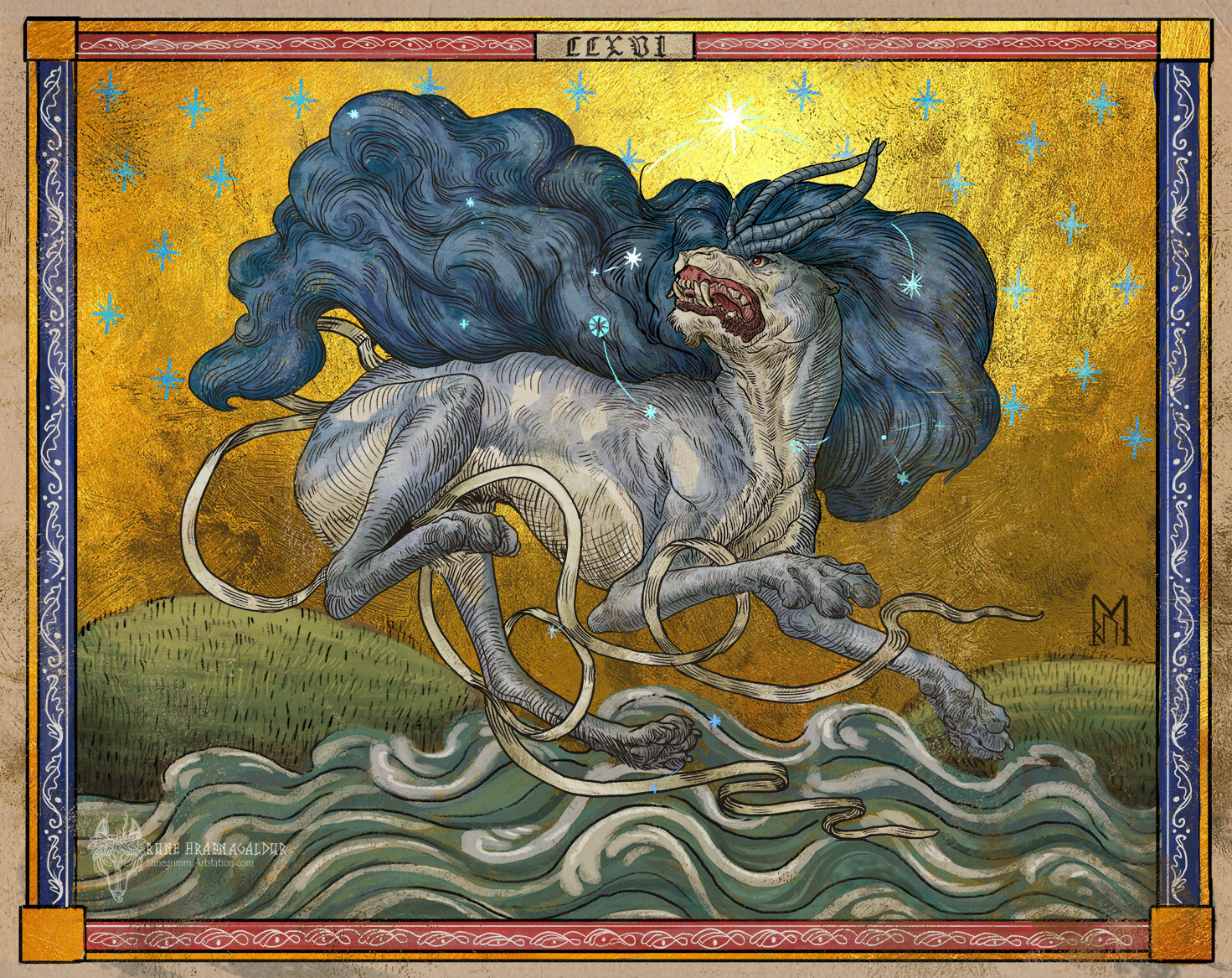 ArtStation - Suicune bestiary