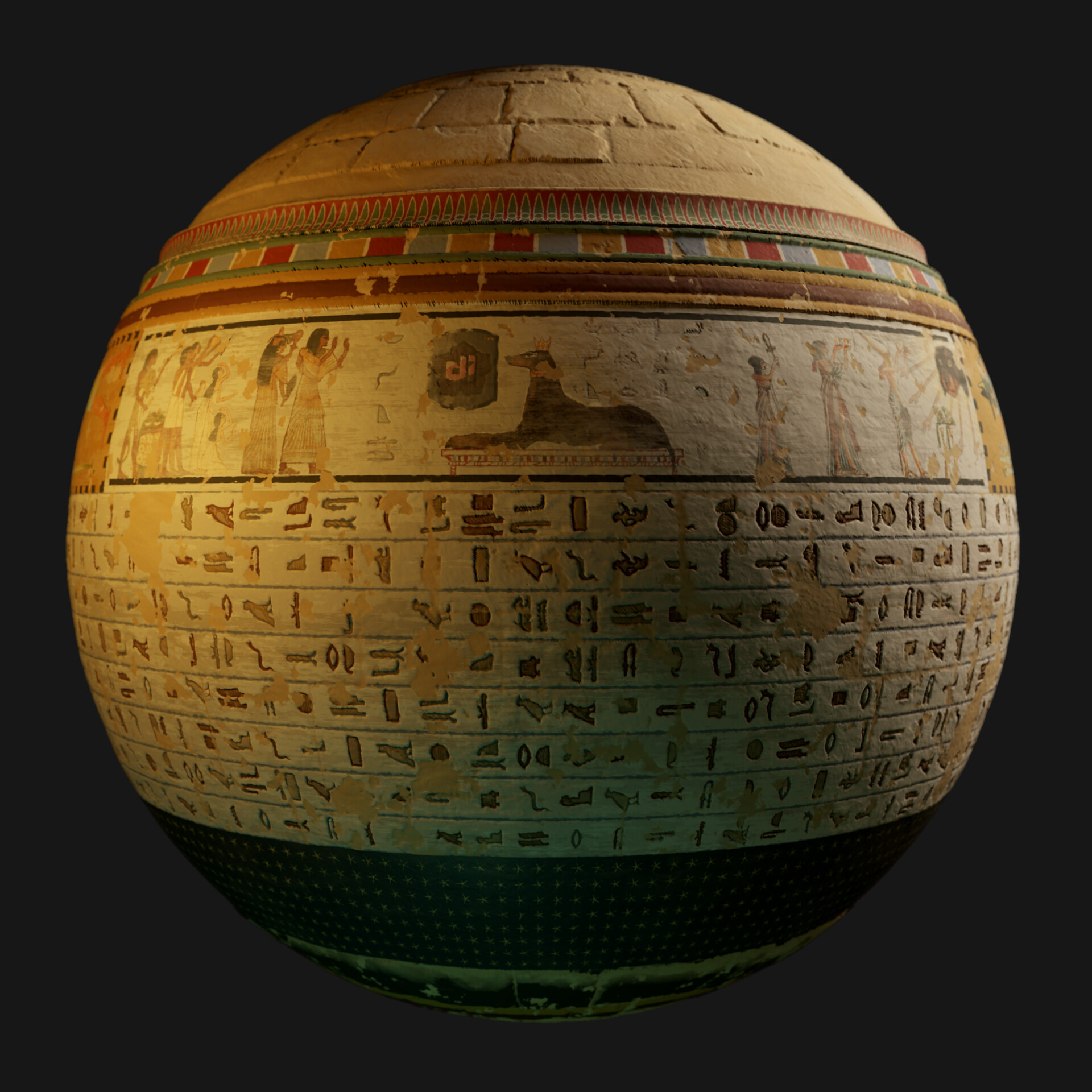 ArtStation - Trim Egyptian Tomb