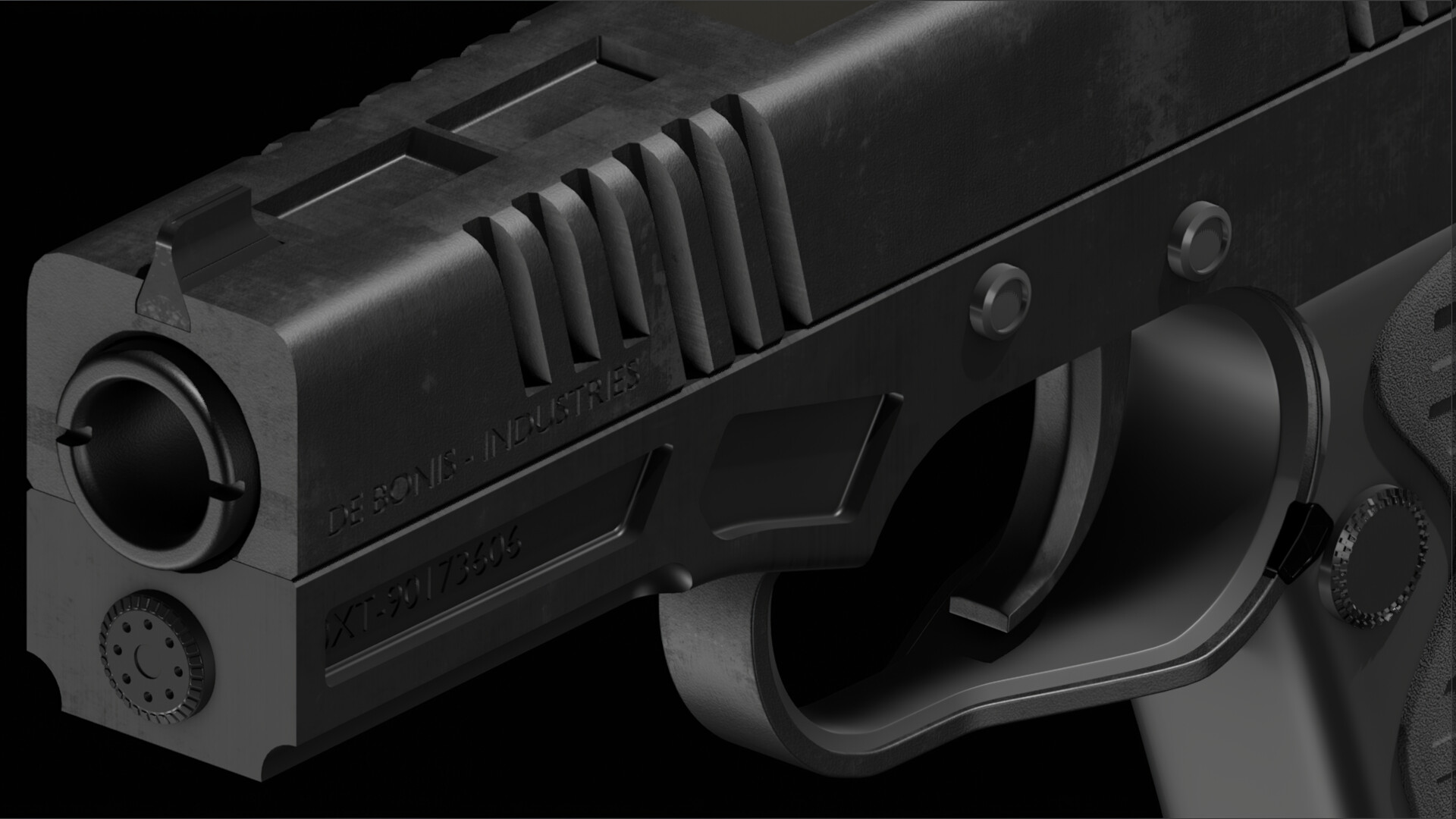 ArtStation - 9mm Glock