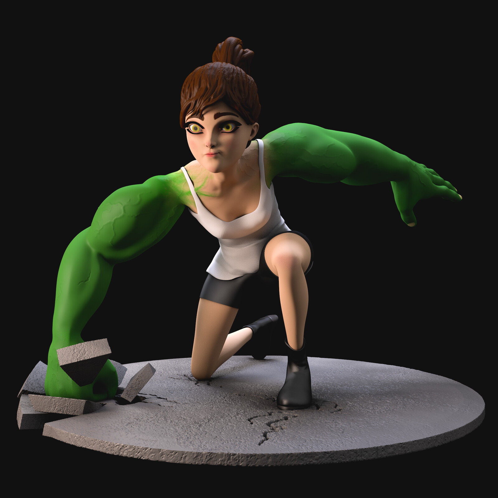 Ricardo Valhi - Monster Girl - Fan Art