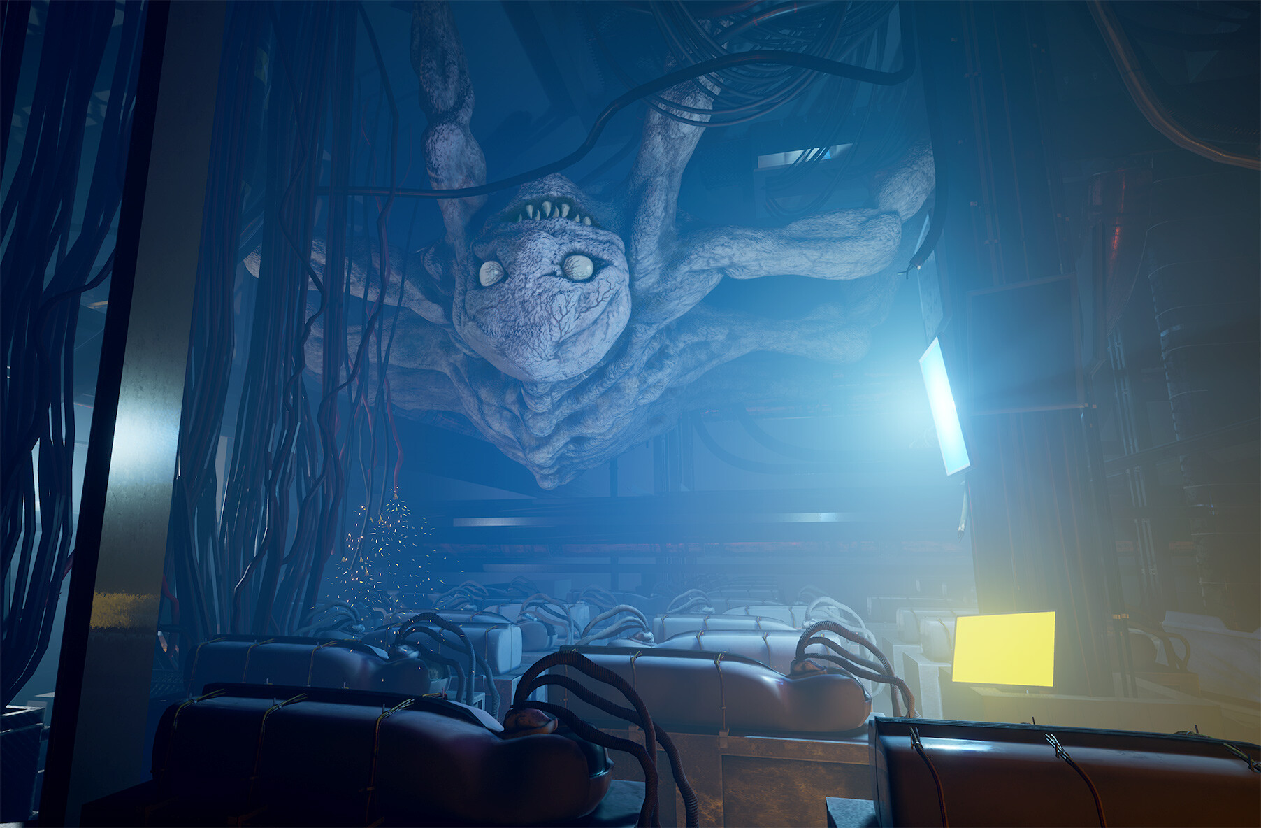 ArtStation - Breach in the stasis chamber