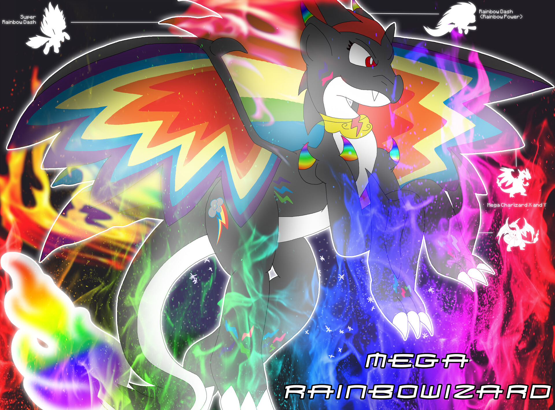 ArtStation - Fusion - Mega Rainbowizard