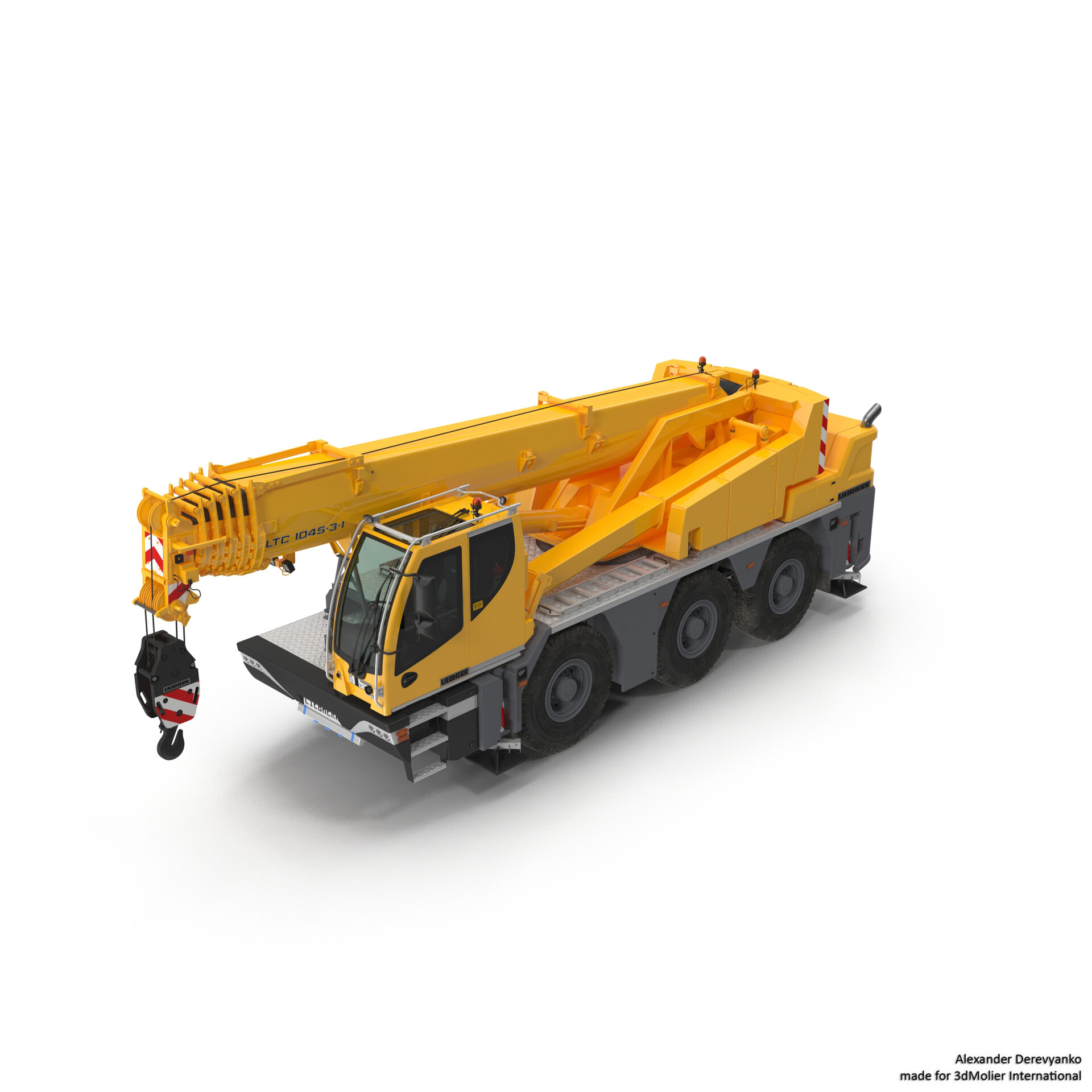 ArtStation - Compact Mobile Crane