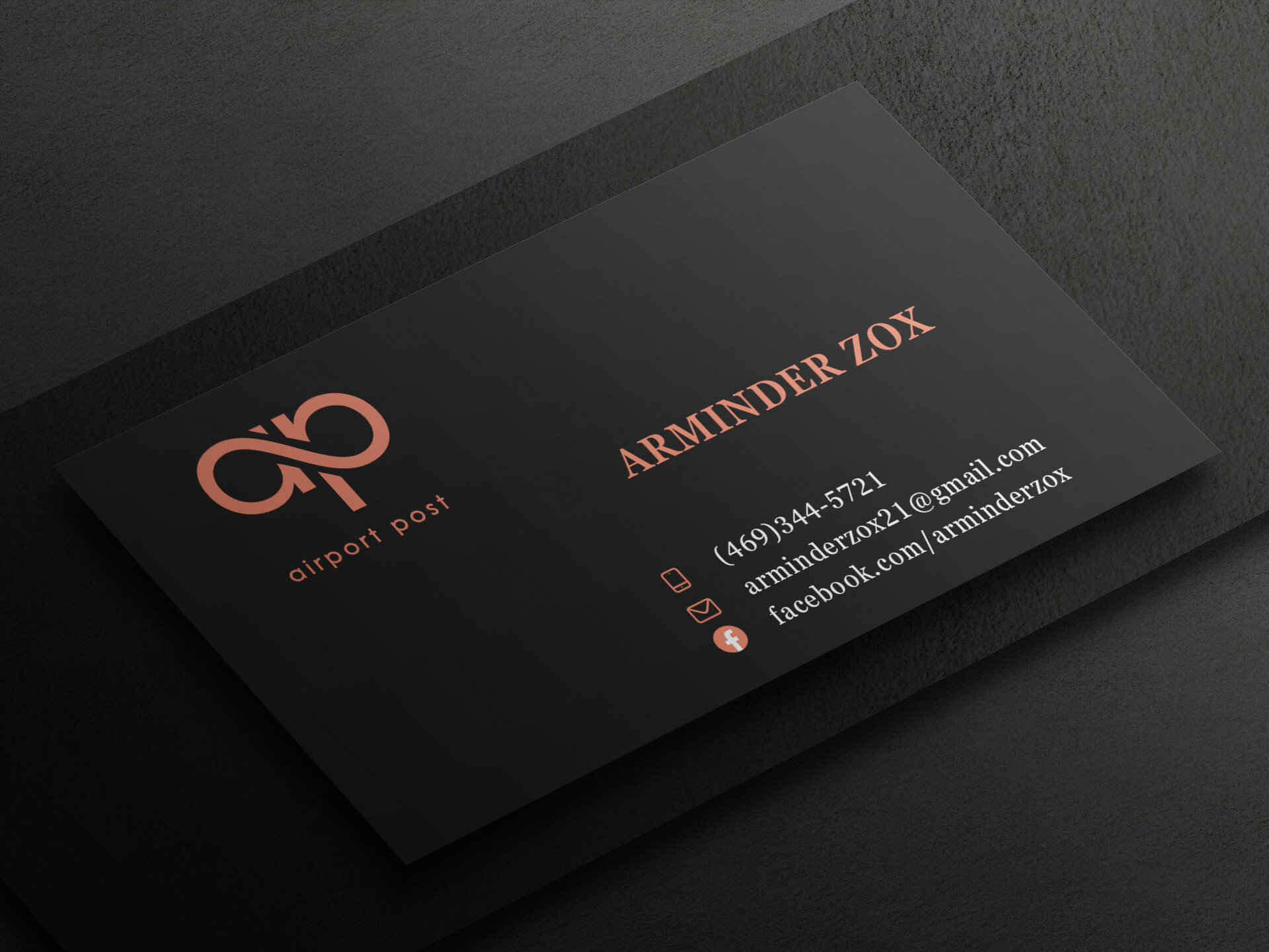 Syed Hassan Abbas Kazmi Business Card Designs