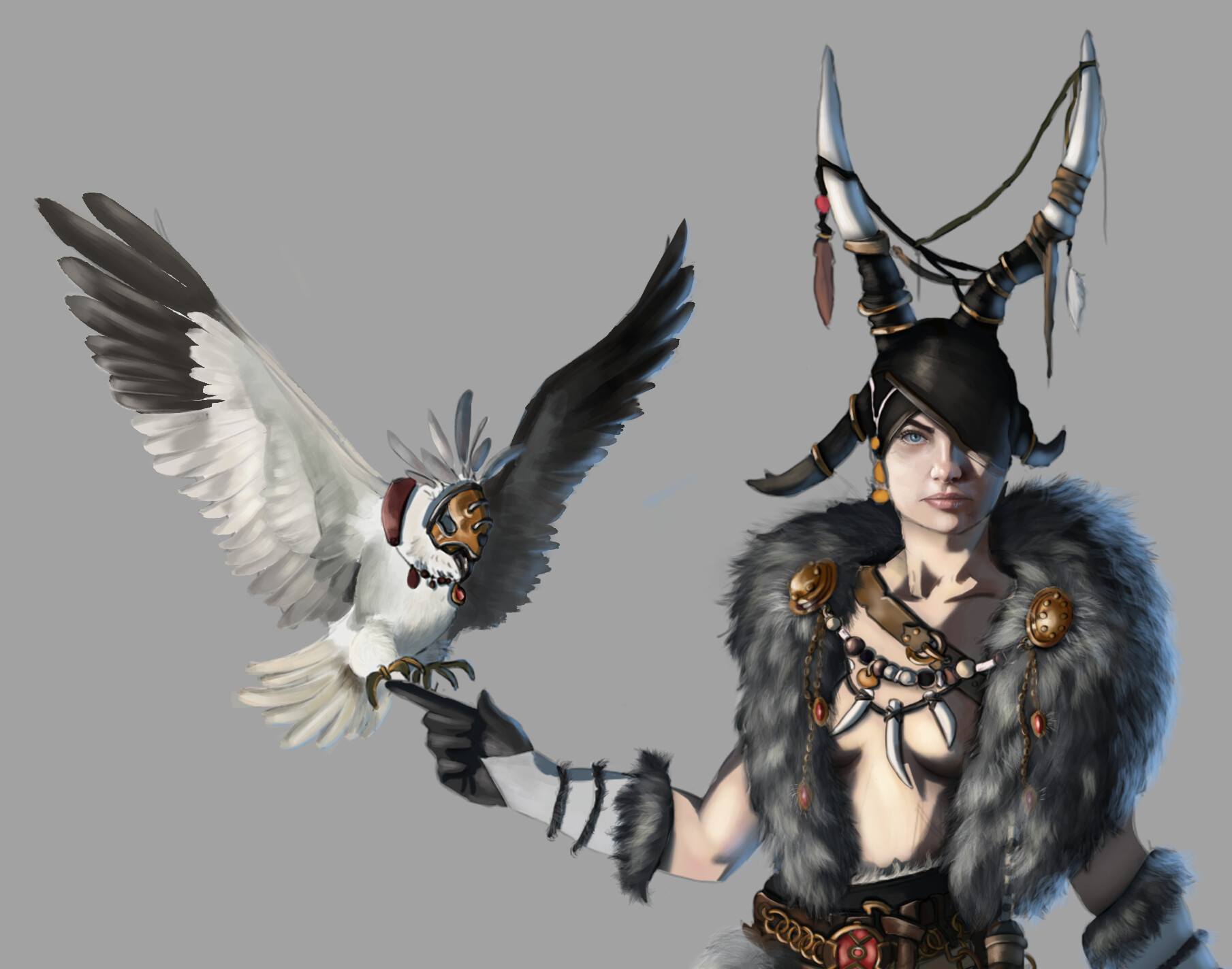 Negin Beygi - Thyra - Viking Character Design