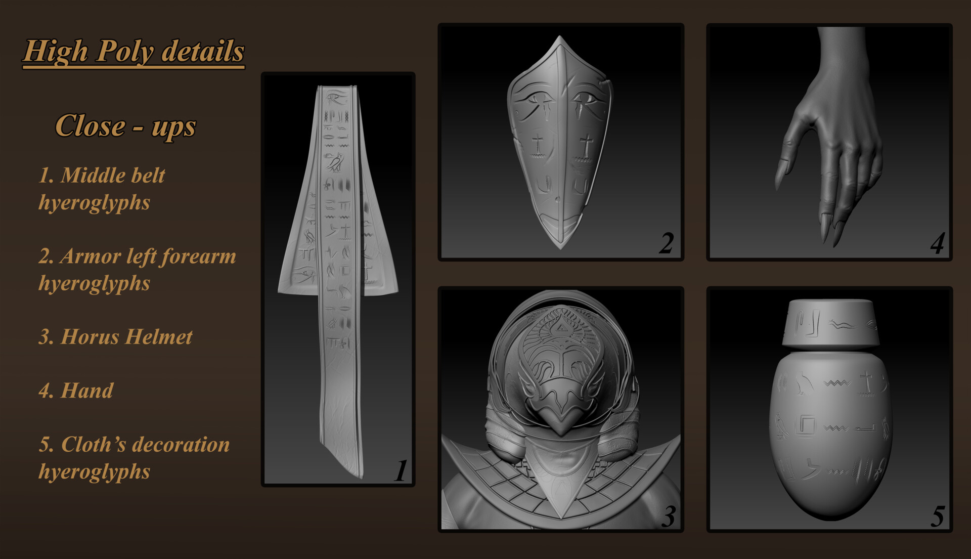 Fiori Bejleri - HORUS - The Egyptian God