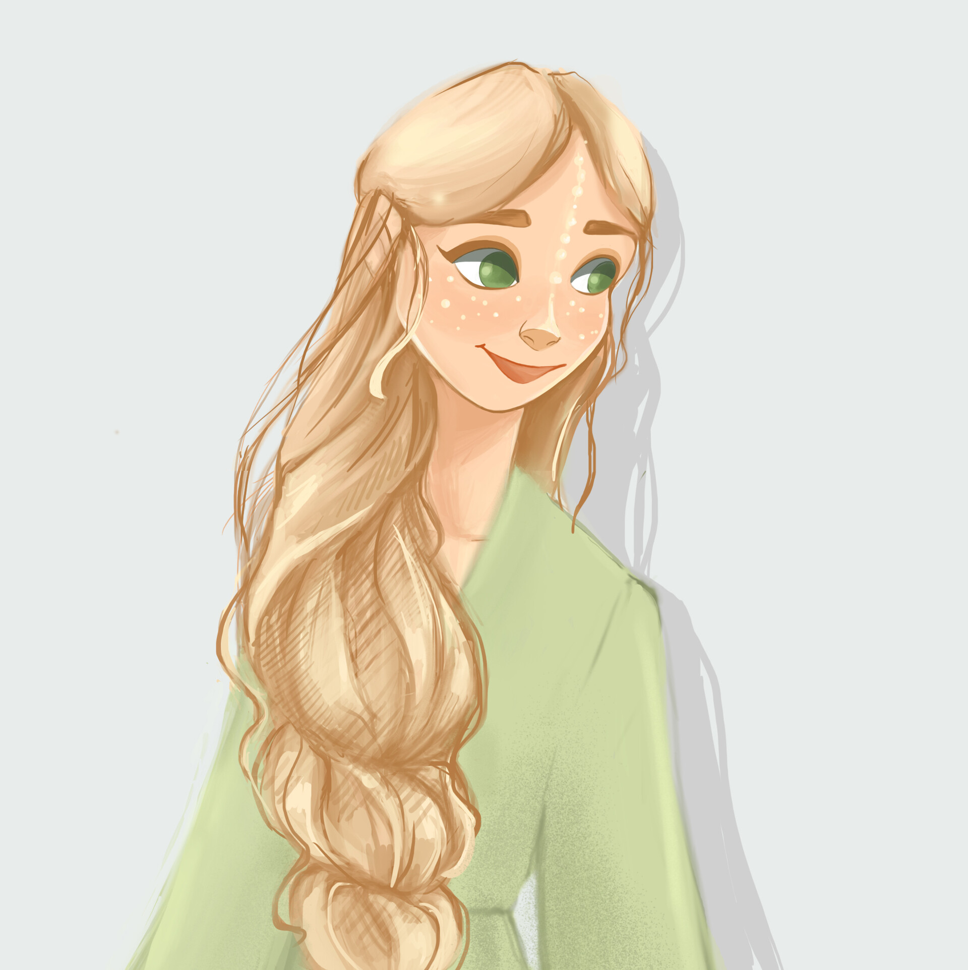 ArtStation - Girls sketches in cartoon style