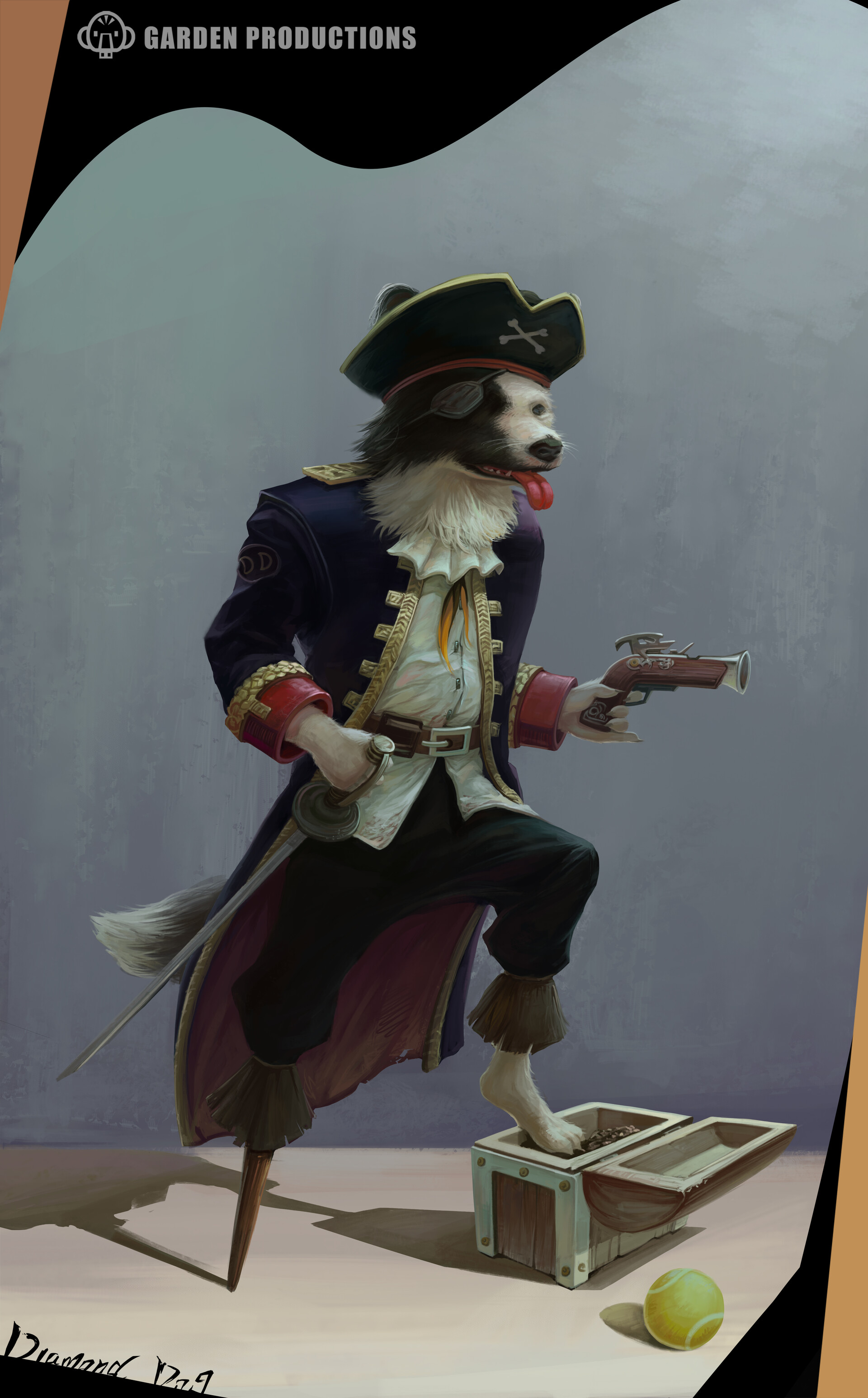 ArtStation - My partner DD