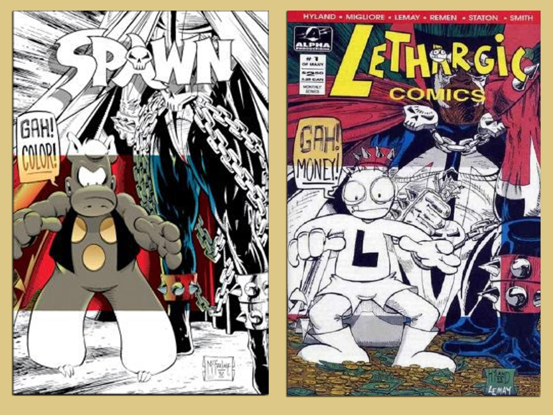 Brian Lemay - Color Zit Comics