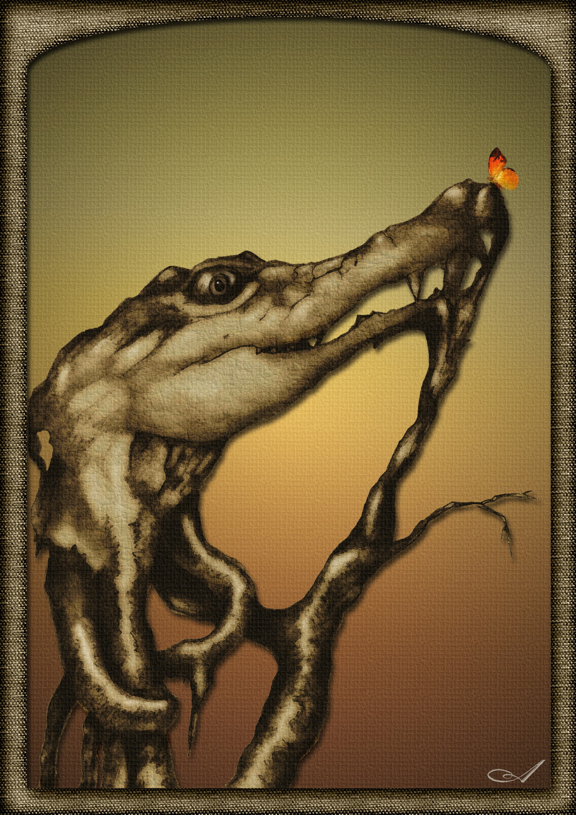 ArtStation - Croc tree