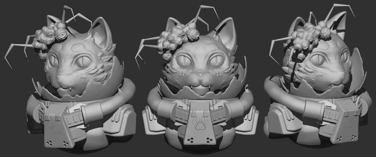 ArtStation - Cat & space