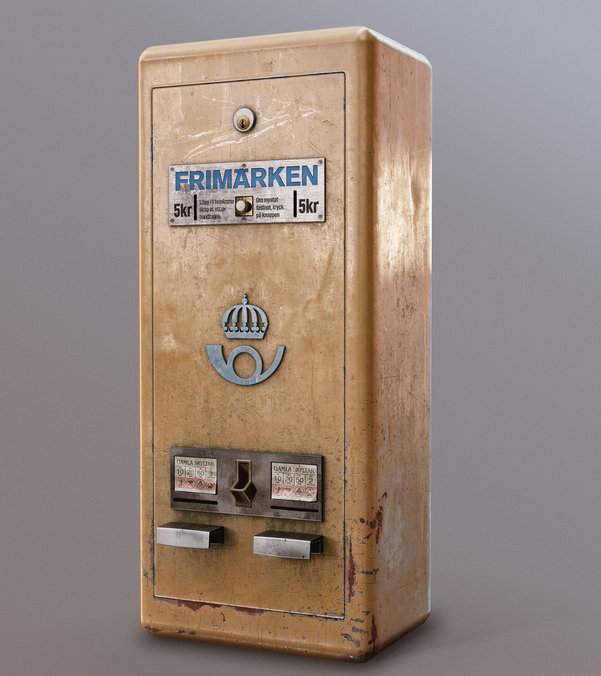 Anes Sabanovic - Vintage Swedish Stamp Vending Machine