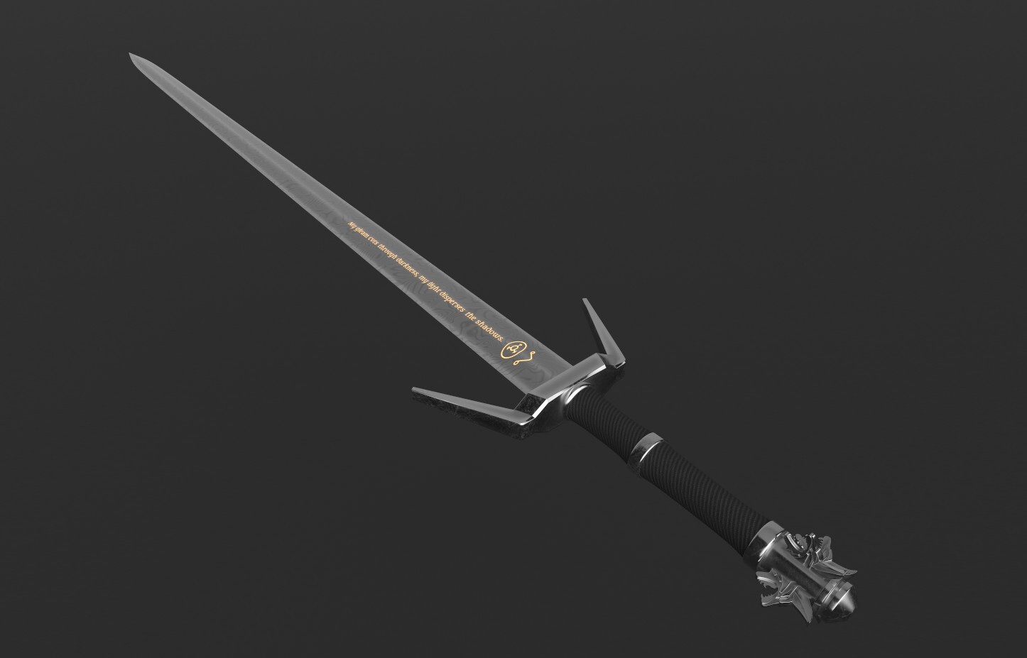 Alex Daluiso - Witcher Silver Sword Fan Art