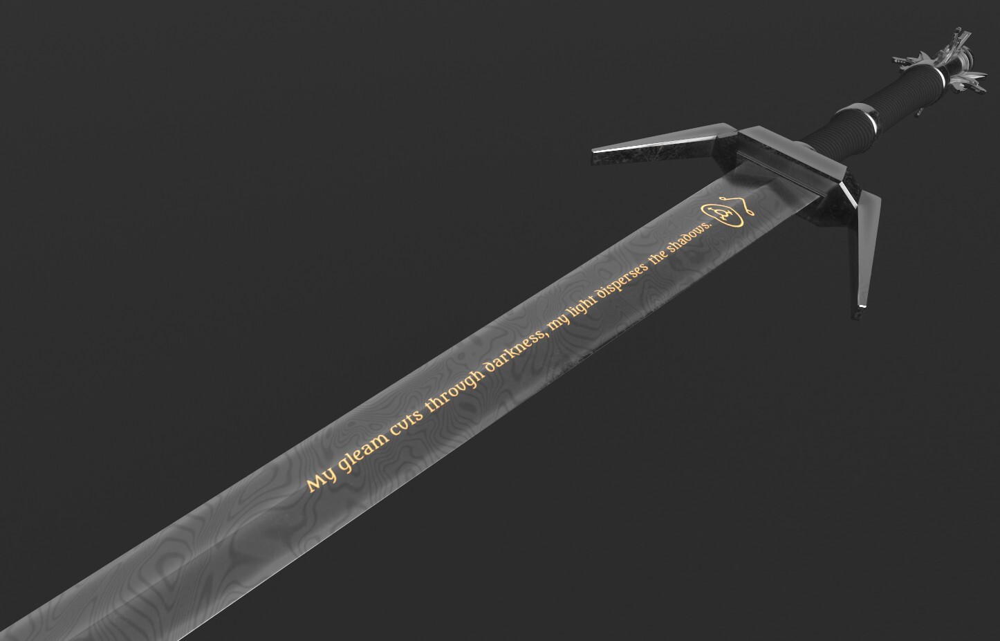 Alex Daluiso - Witcher Silver Sword Fan Art