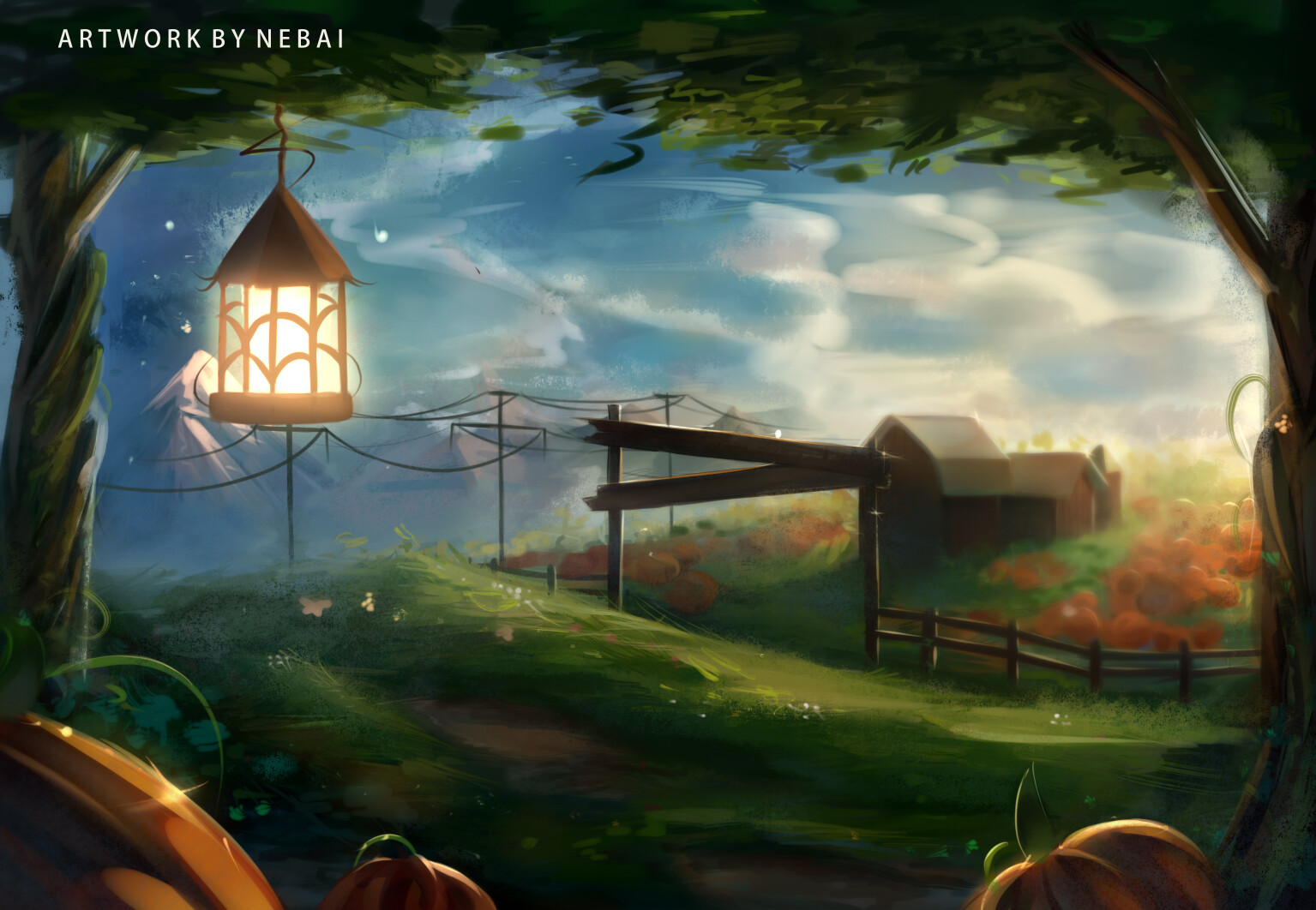 ArtStation - Pumpkin Farm