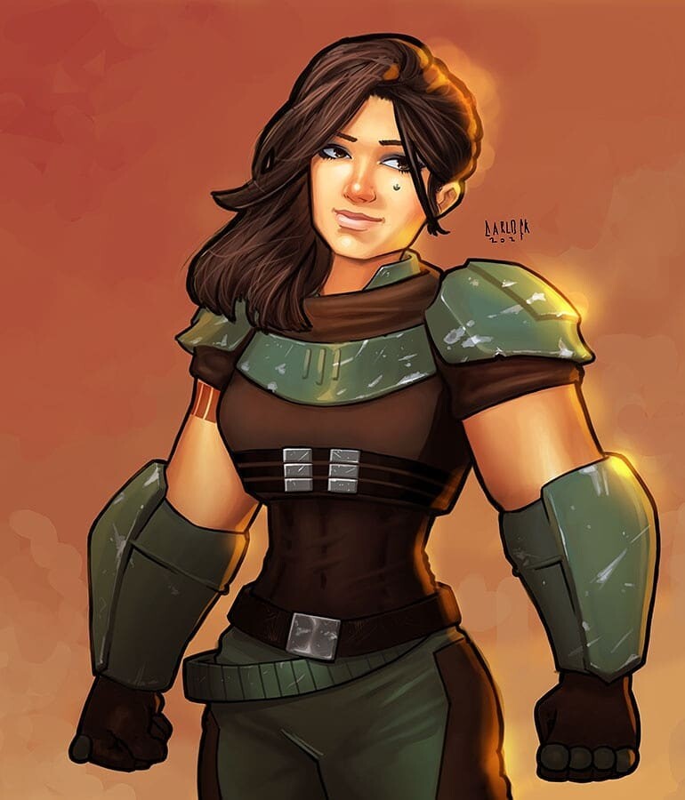 Artstation Cara Dune