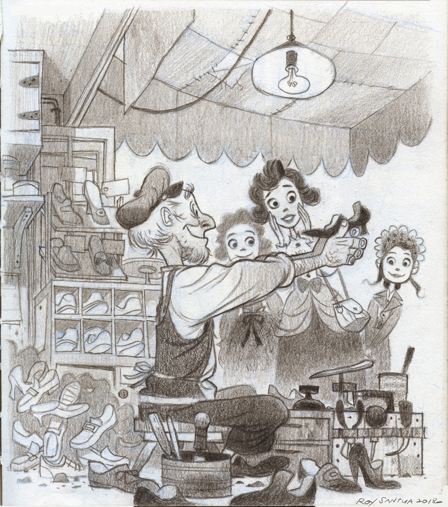 ArtStation - The Shoemaker