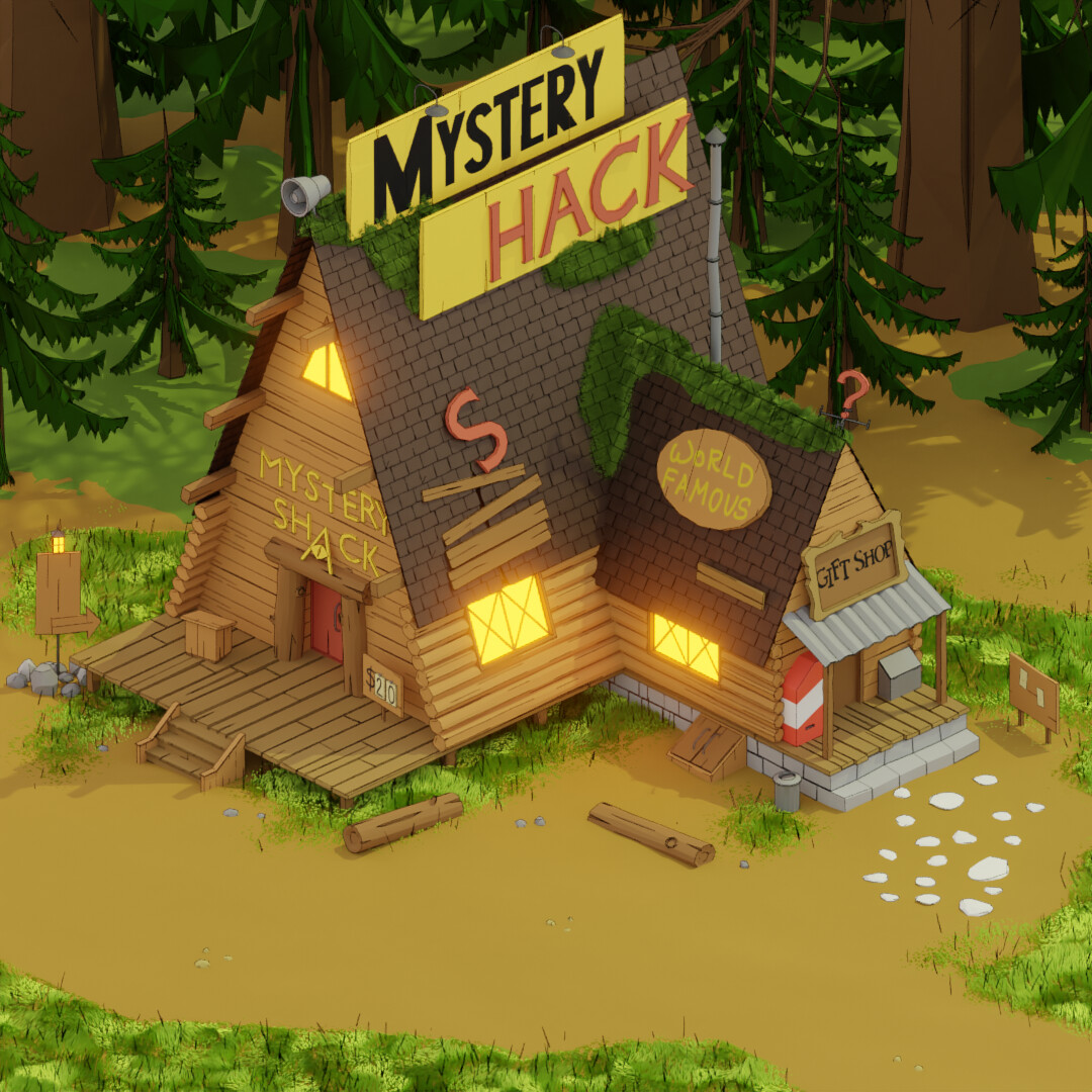 ArtStation - Mystery shack