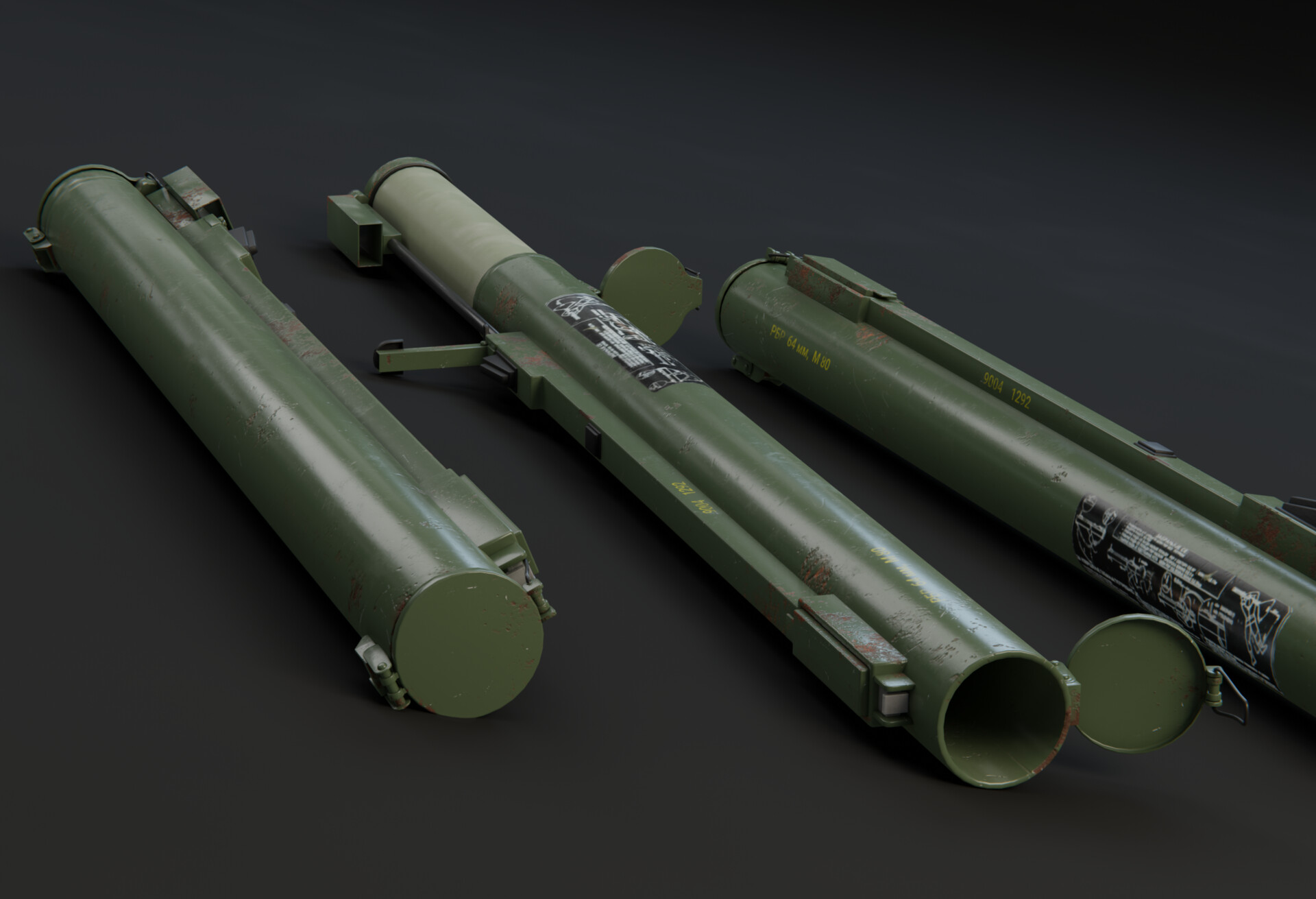ArtStation - M80 ''Zolja'' RPG