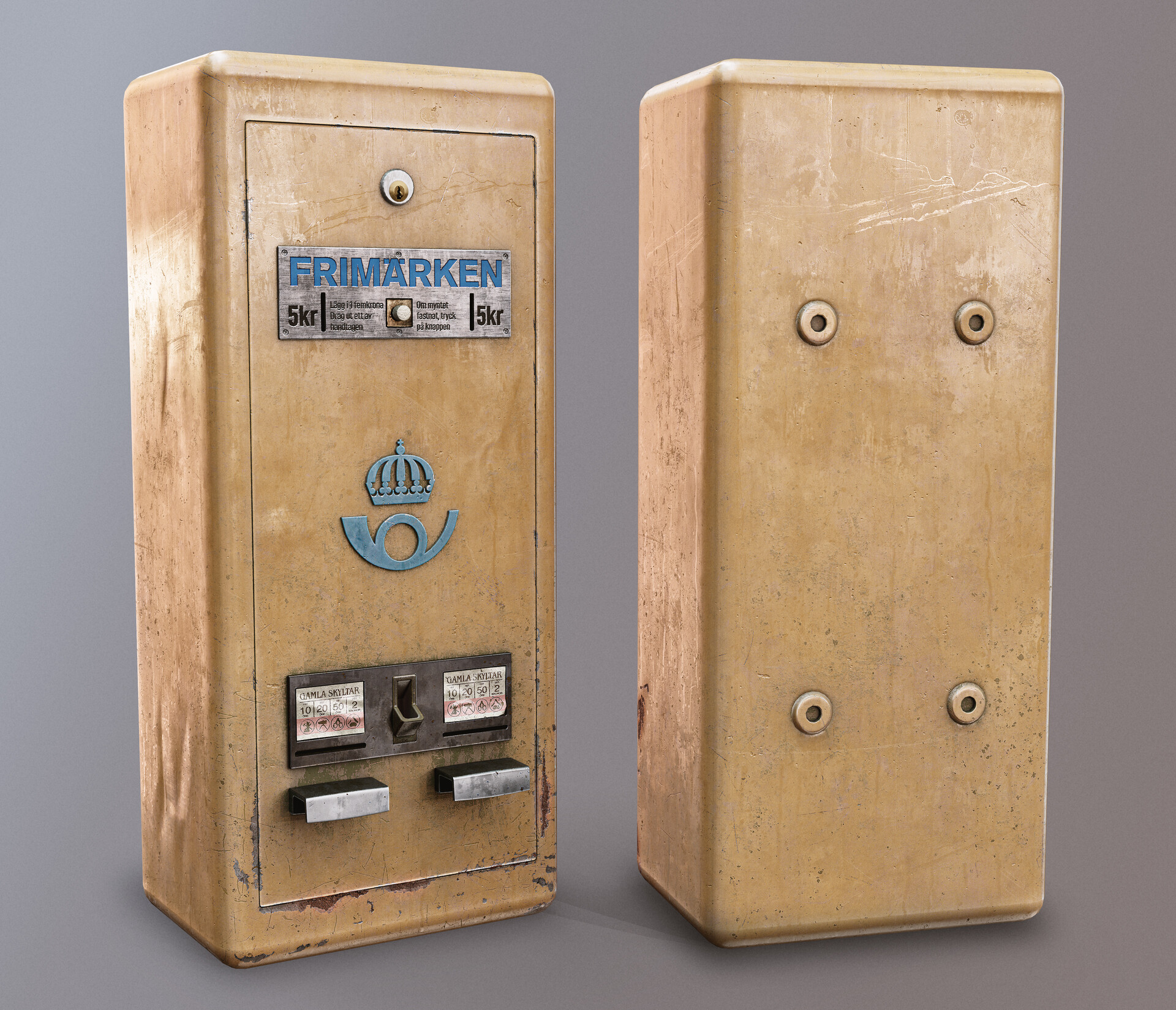 Anes Sabanovic - Vintage Swedish Stamp Vending Machine
