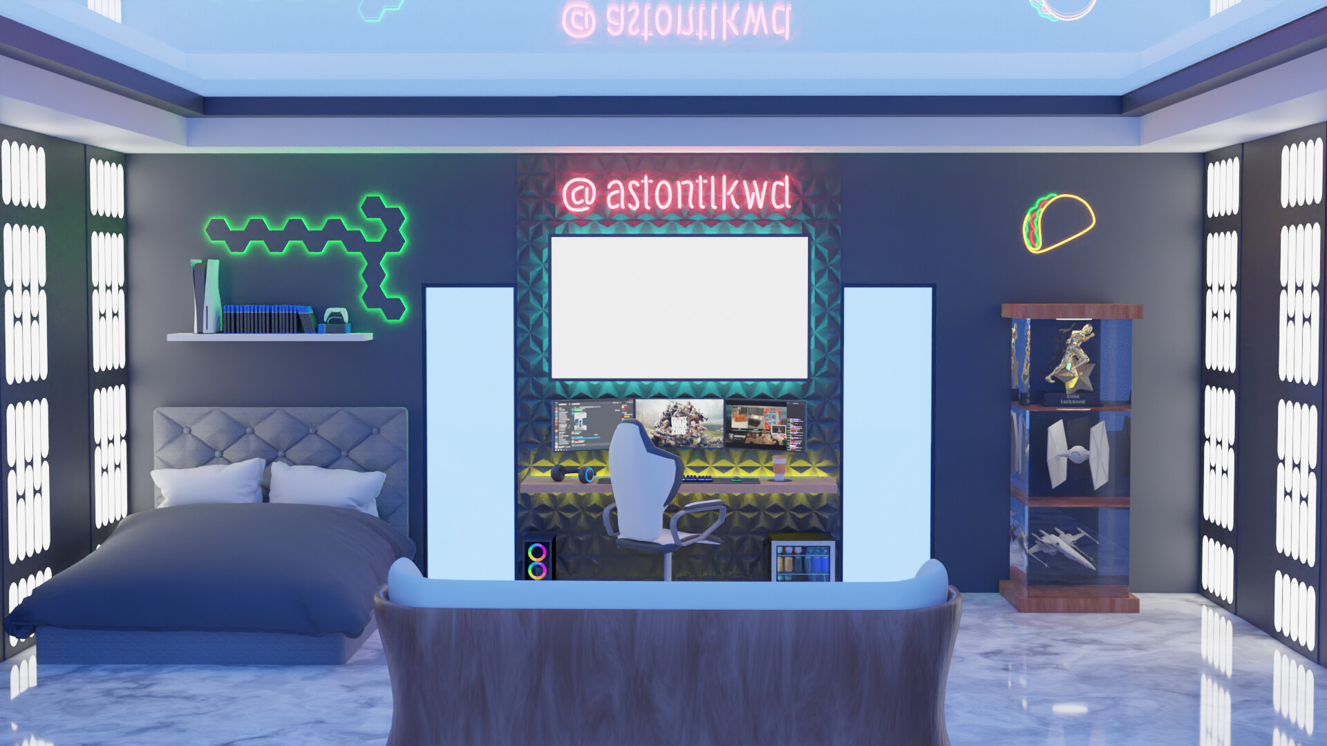 ArtStation - Aston's Stream Loading Screen