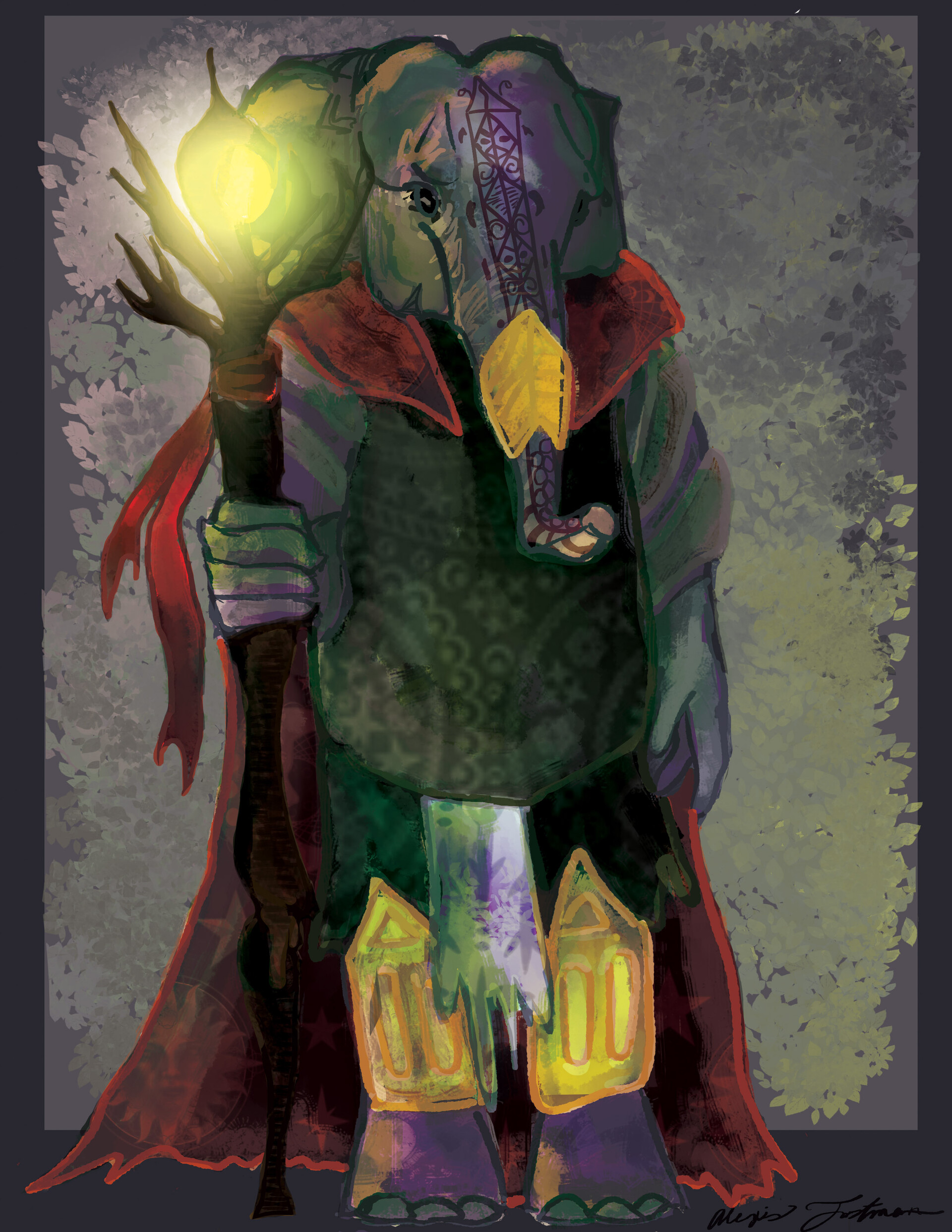 ArtStation - Beezel the Loxodon