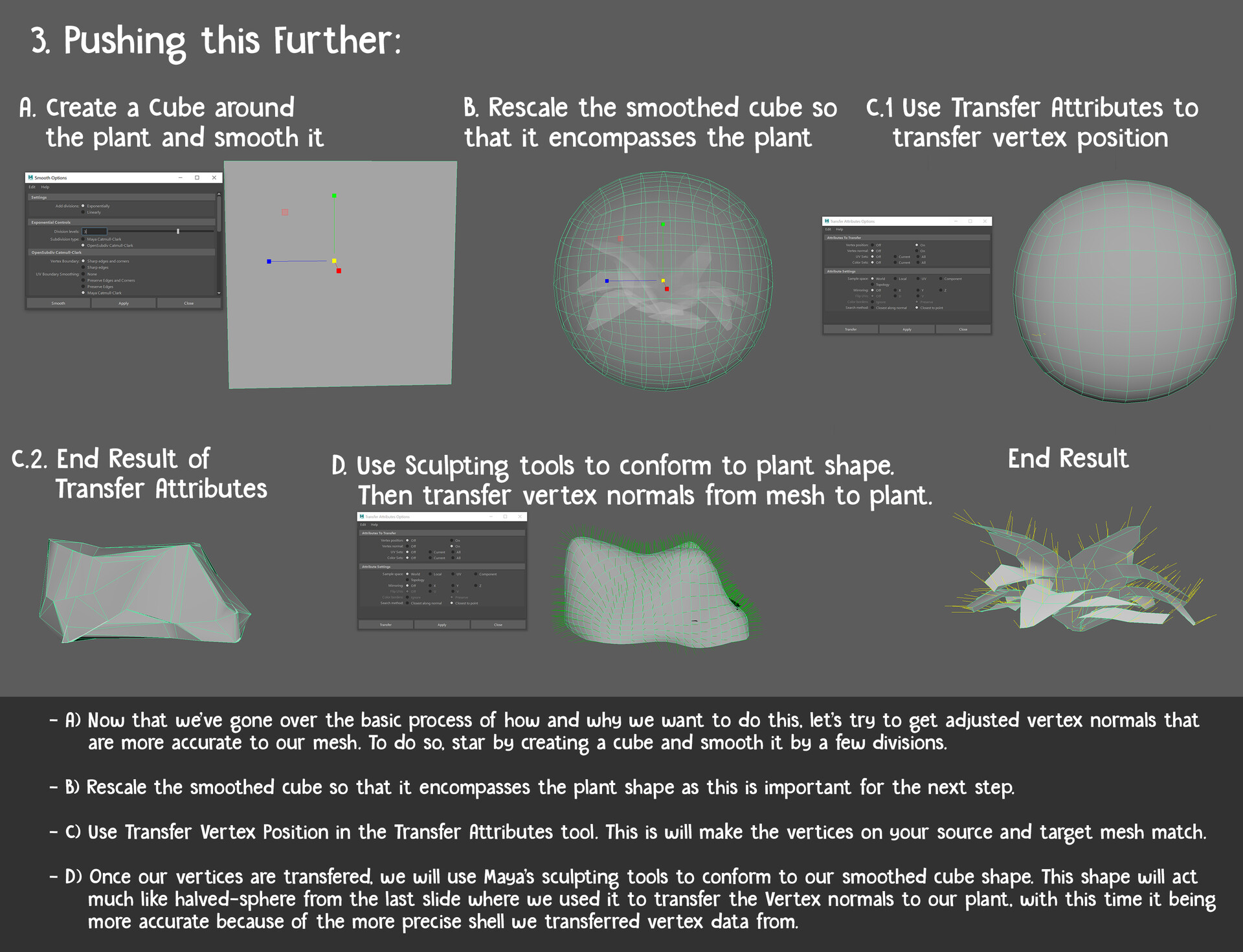 Matt Billeci - Tutorial | Improving Vegetation Through Vertex Normals