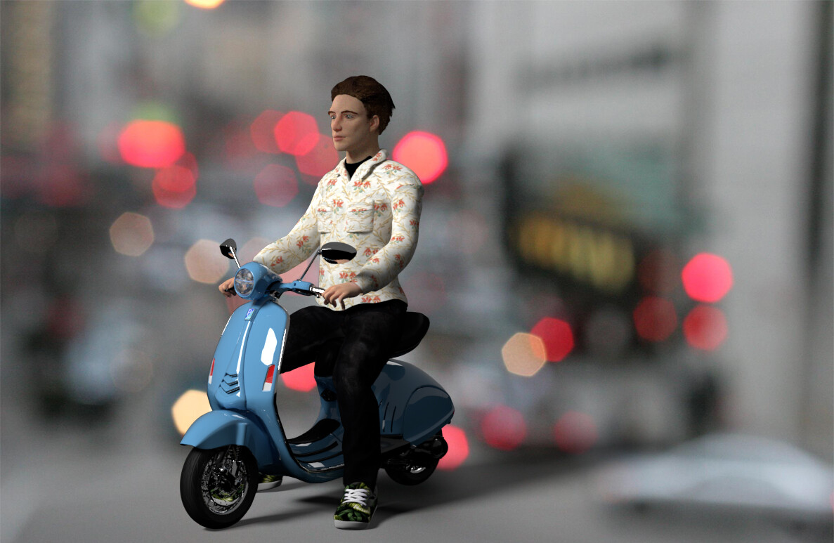 ArtStation - Real World Scooter