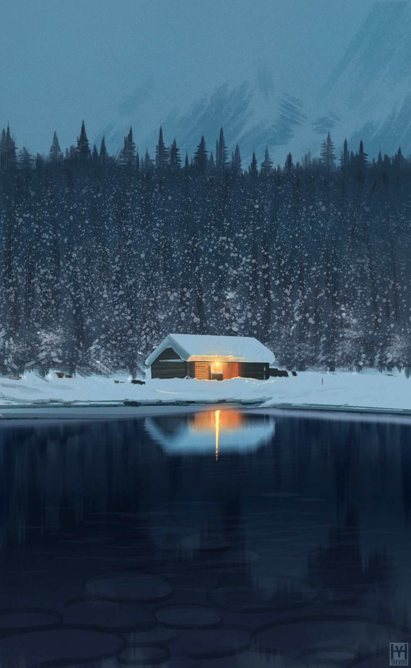 ArtStation - Snowhouse, Hou Yu