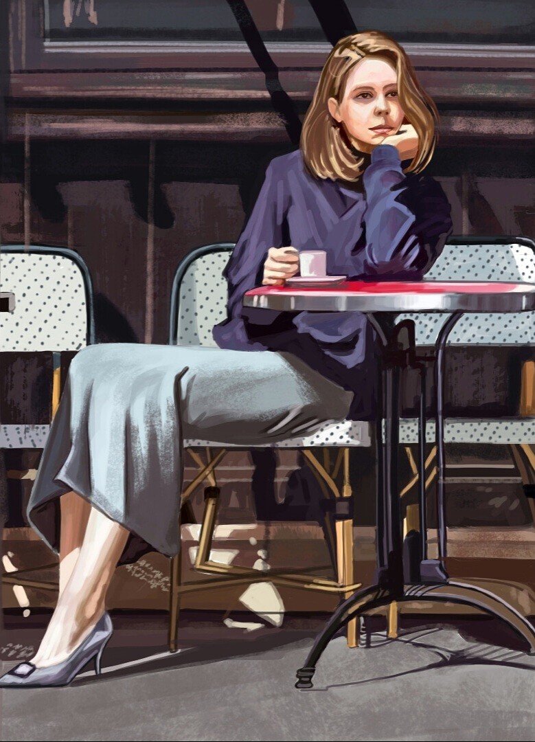 ArtStation - absorbed in thinking