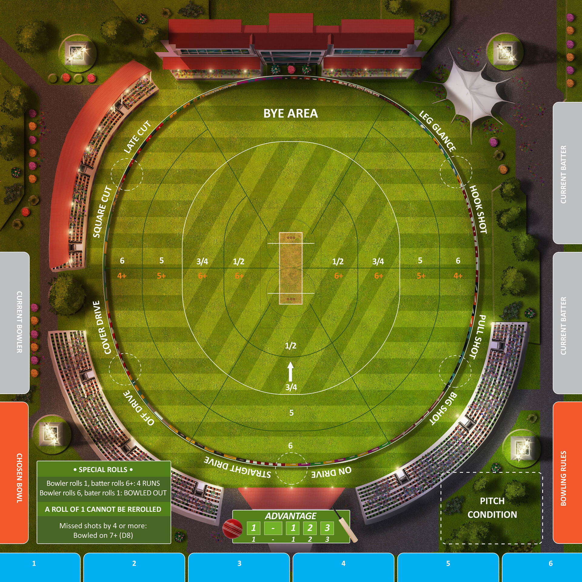 ArtStation - Cricket boardgame