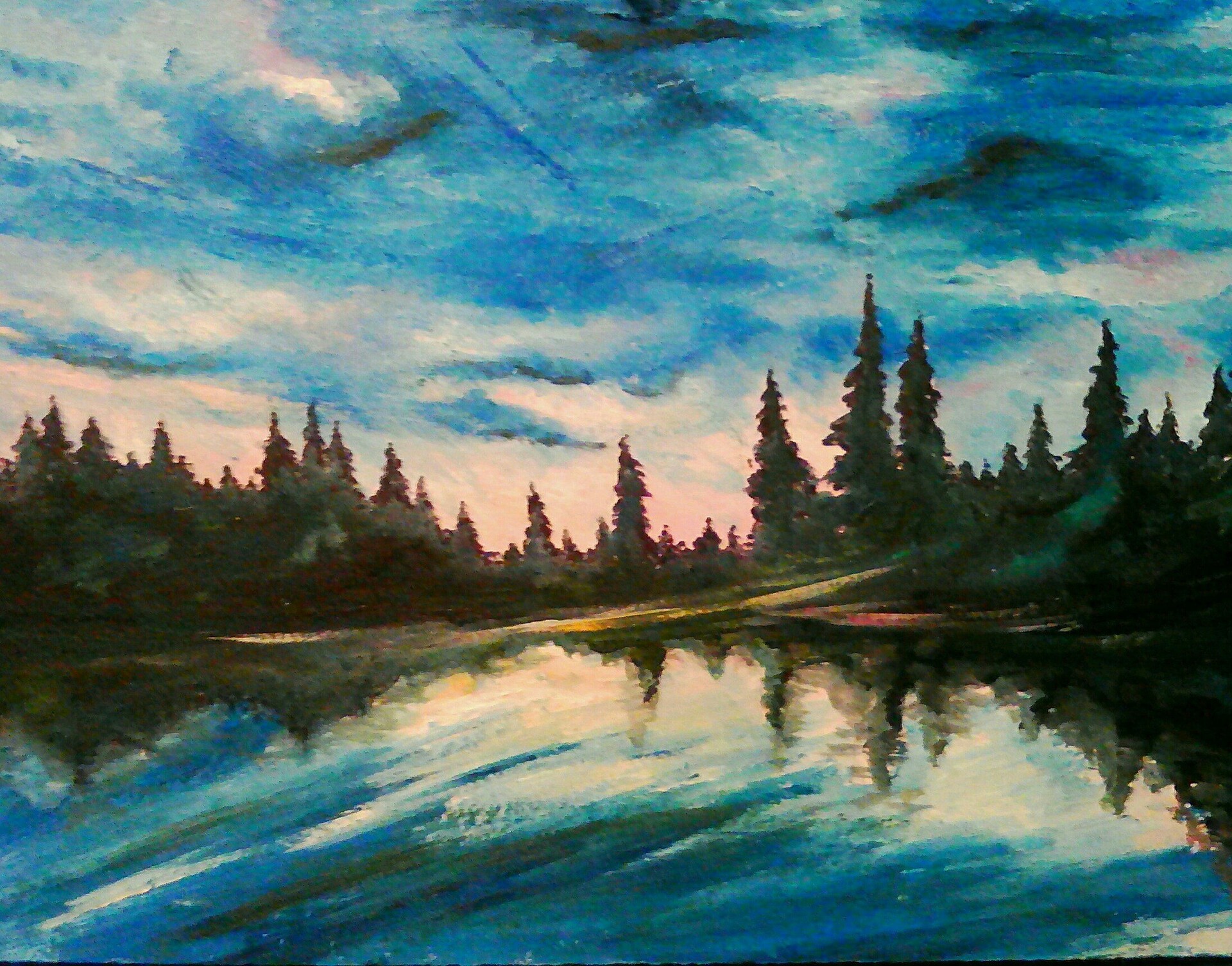 ArtStation - Night Forest