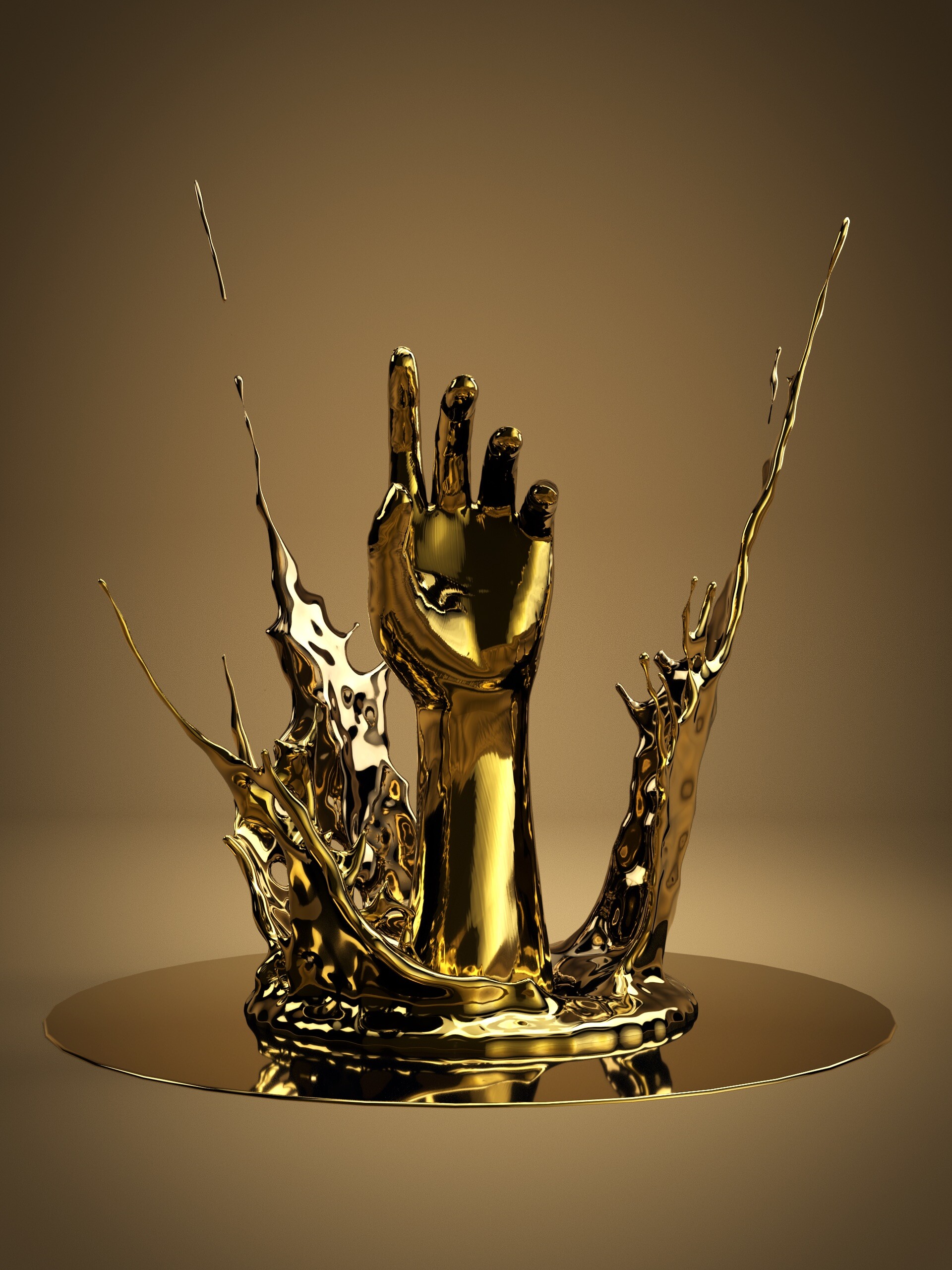 ArtStation - Liquid Gold