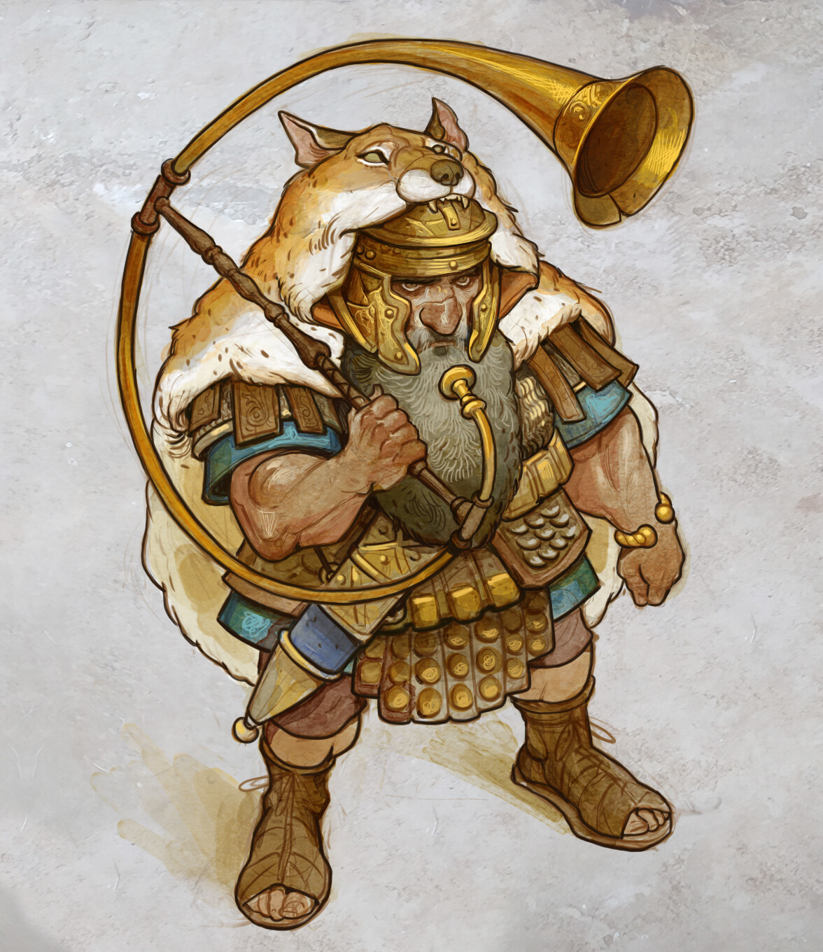 Dwarf Artificer by Stephen Nickel : ImaginaryDwarves