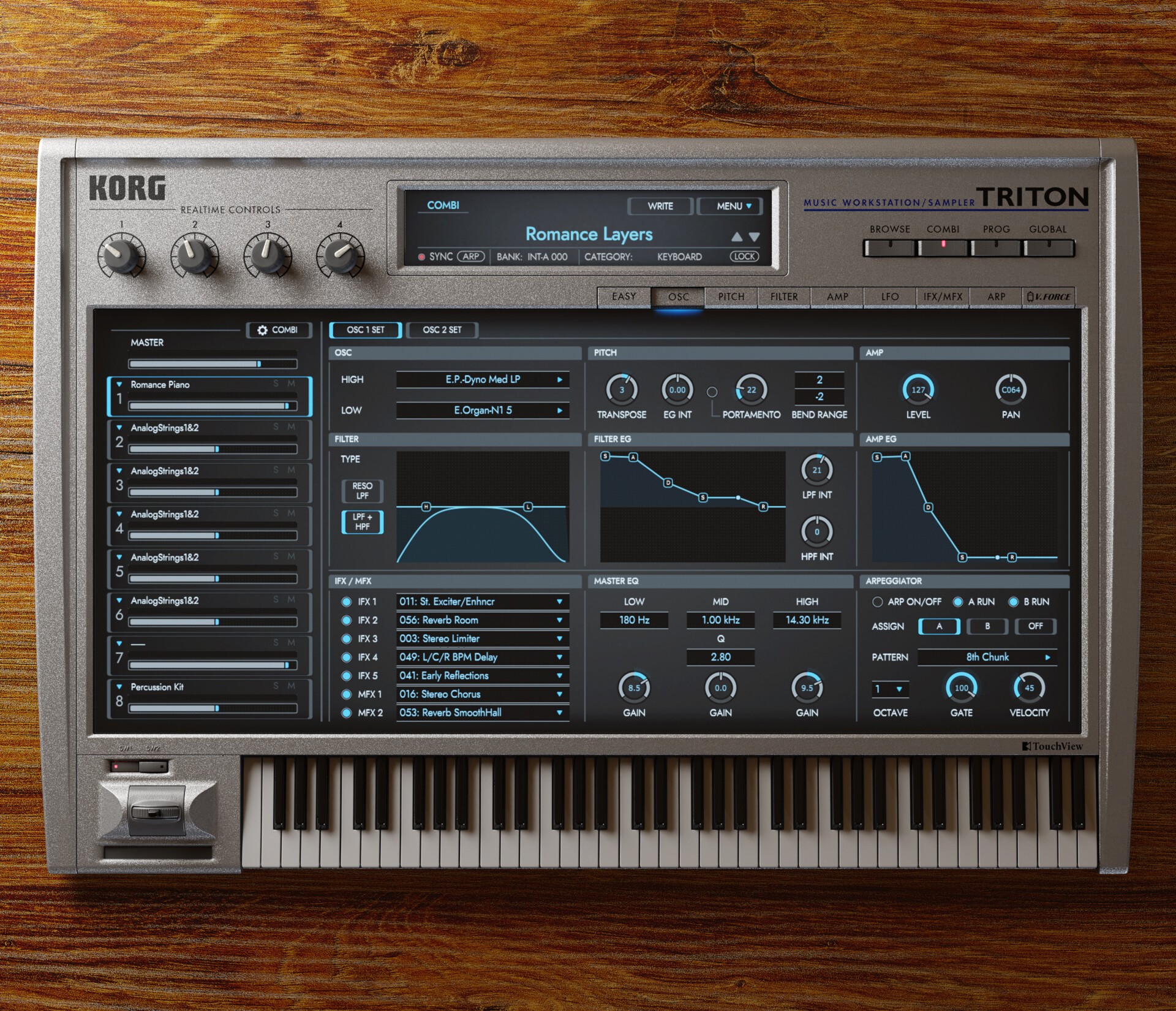 Luis Burdallo - Korg - Triton