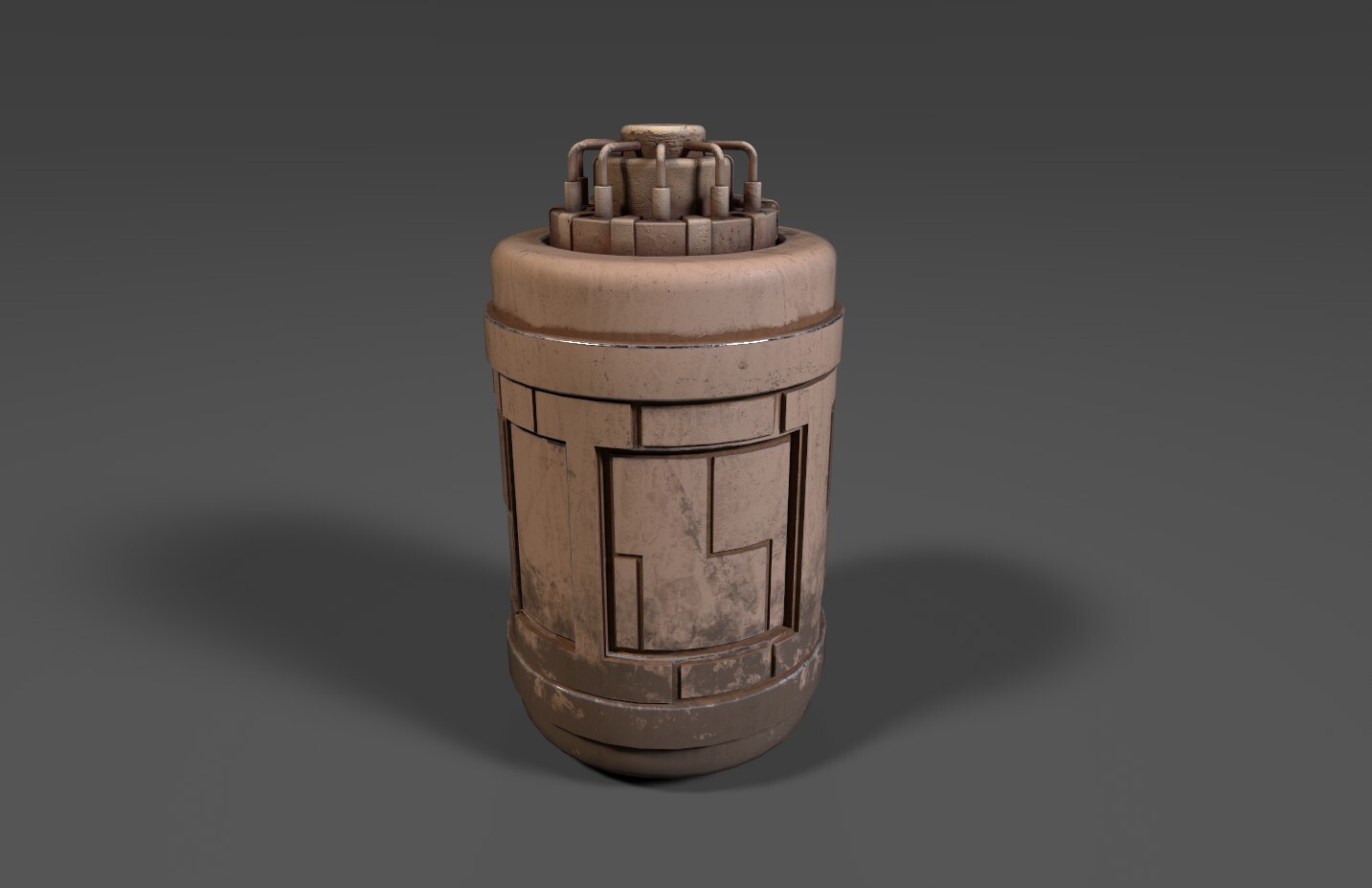 Boris Boiko - Old rusty sci-fi generator-like device