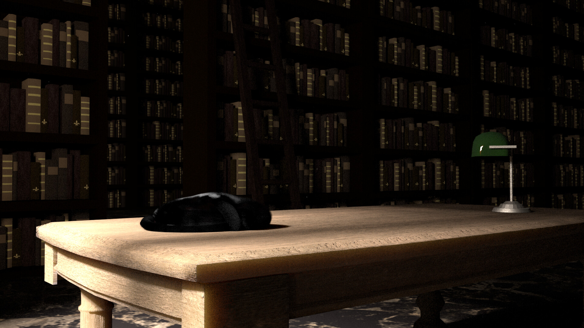 ArtStation - Dark Library