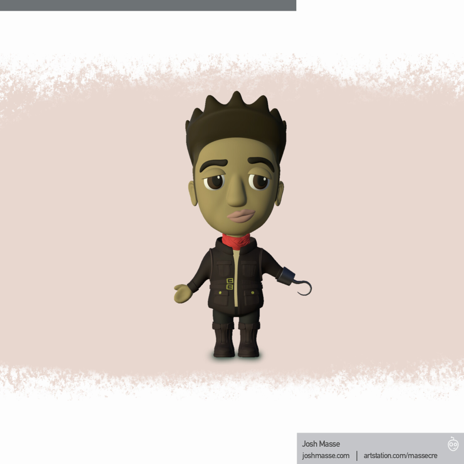 ArtStation - Keaton Character Project