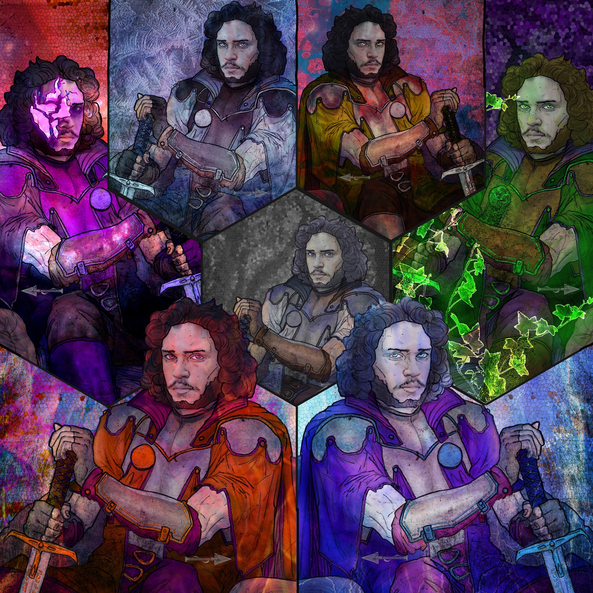 ArtStation - World of Awe Disposition Illustrated