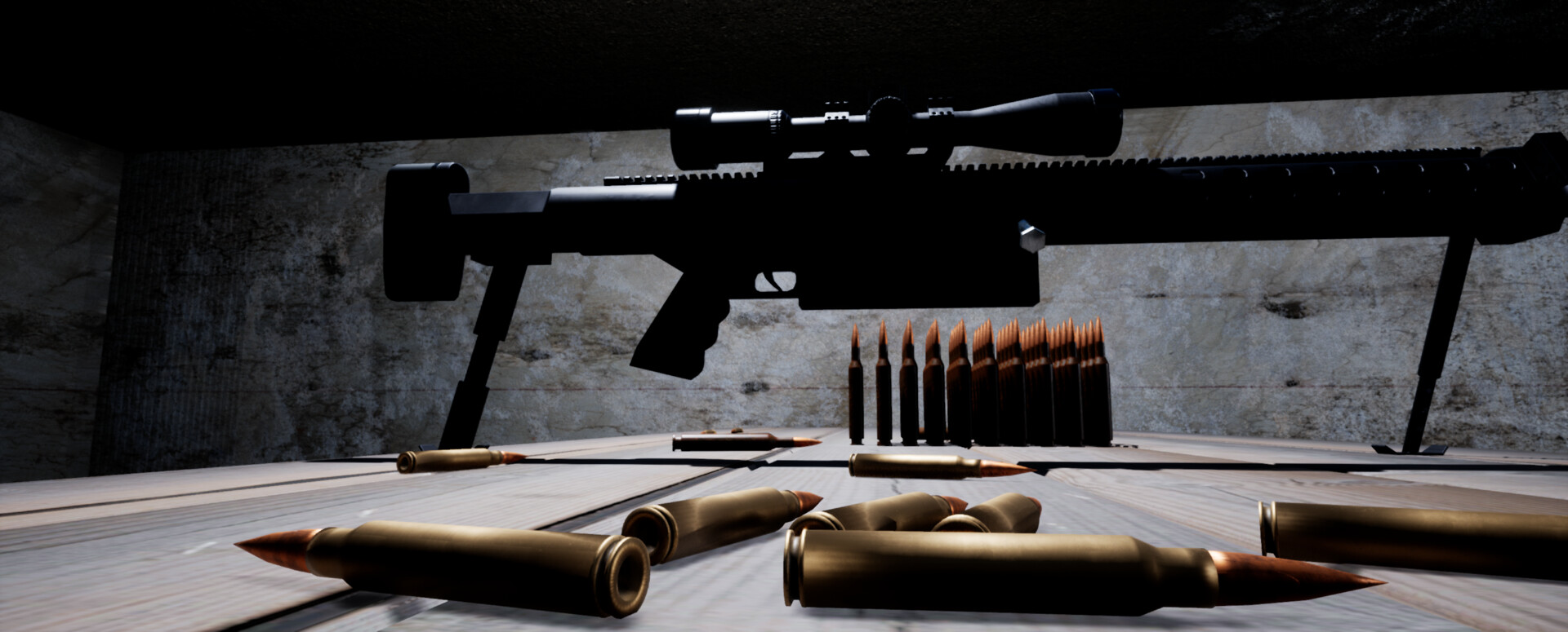 Lehusha Ivan - Final sniper rifle renders