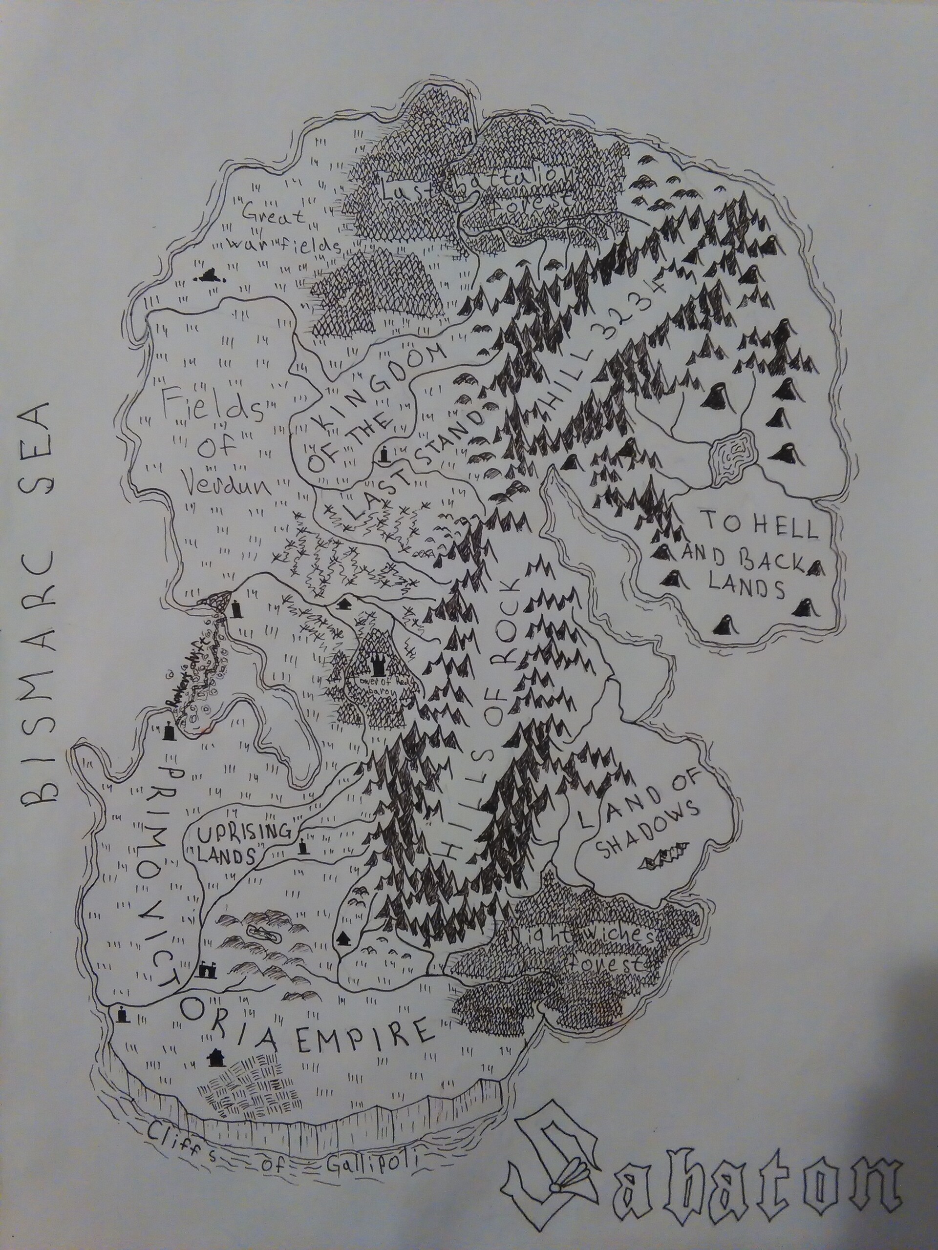 ArtStation - Music inspired Maps