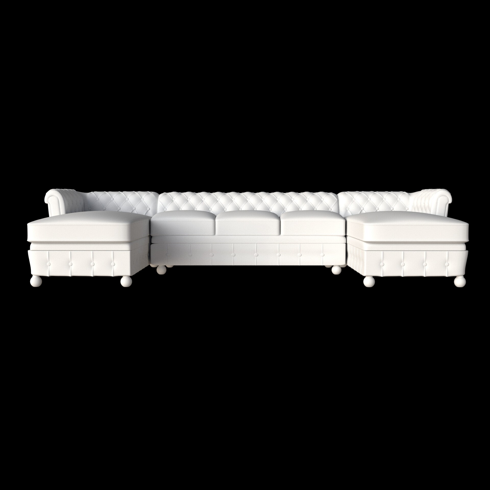 ArtStation - L shape sofa