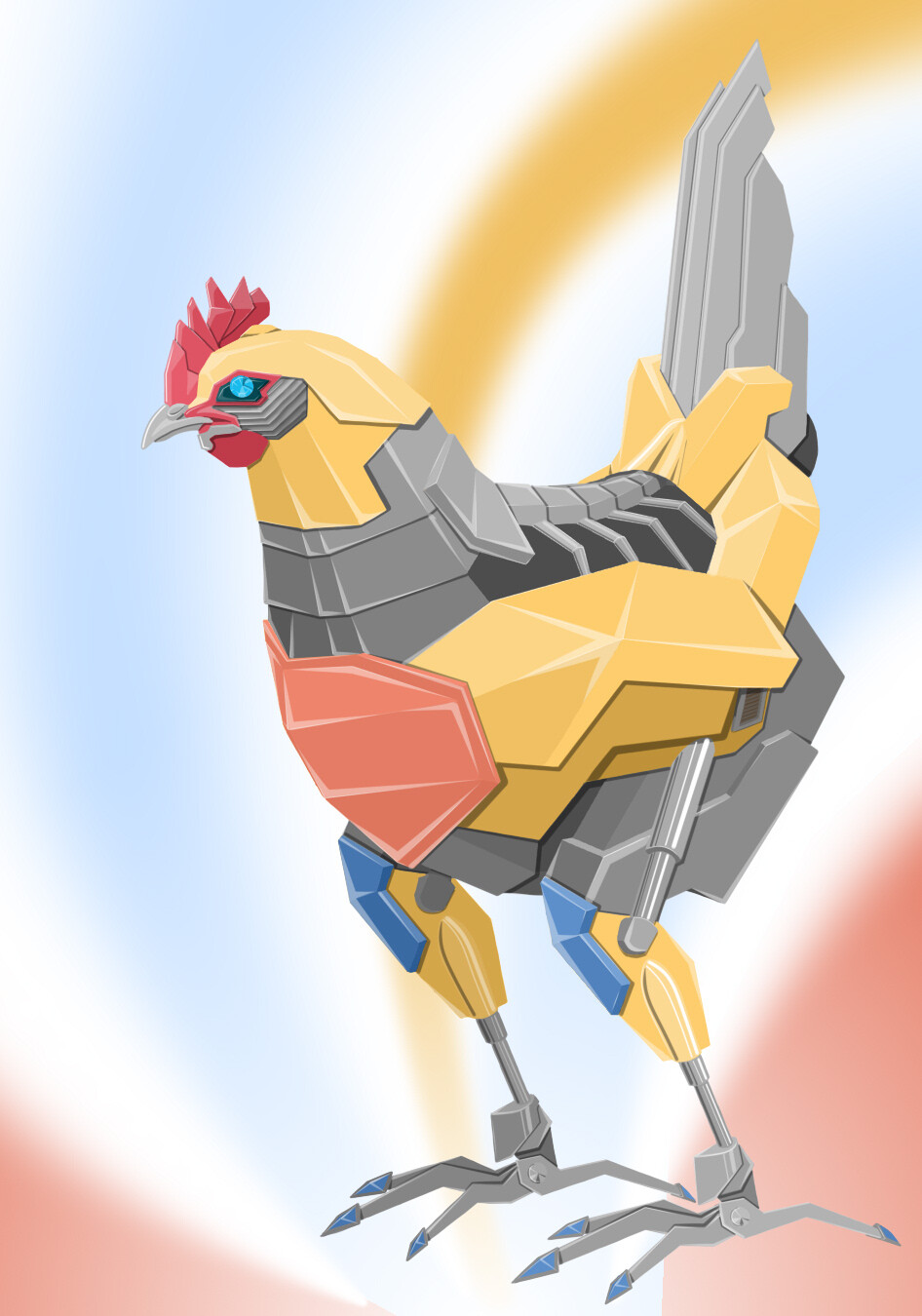 ArtStation - Mecha Chicken Thighs