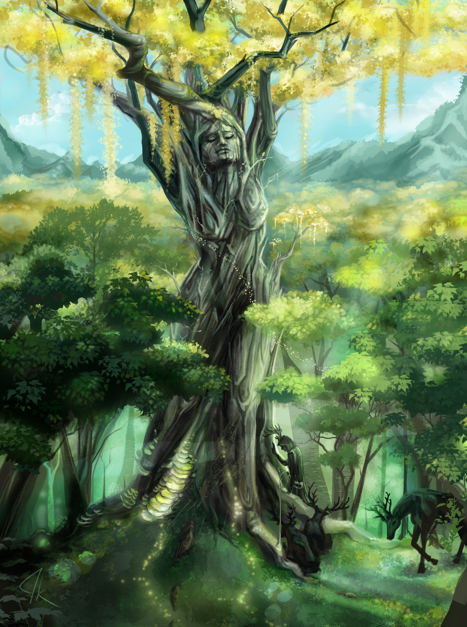 ArtStation - lords of nature