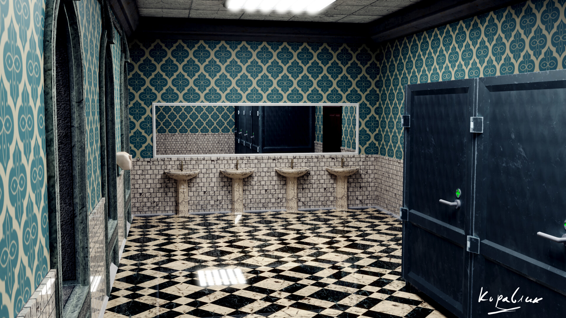 ArtStation - Restroom