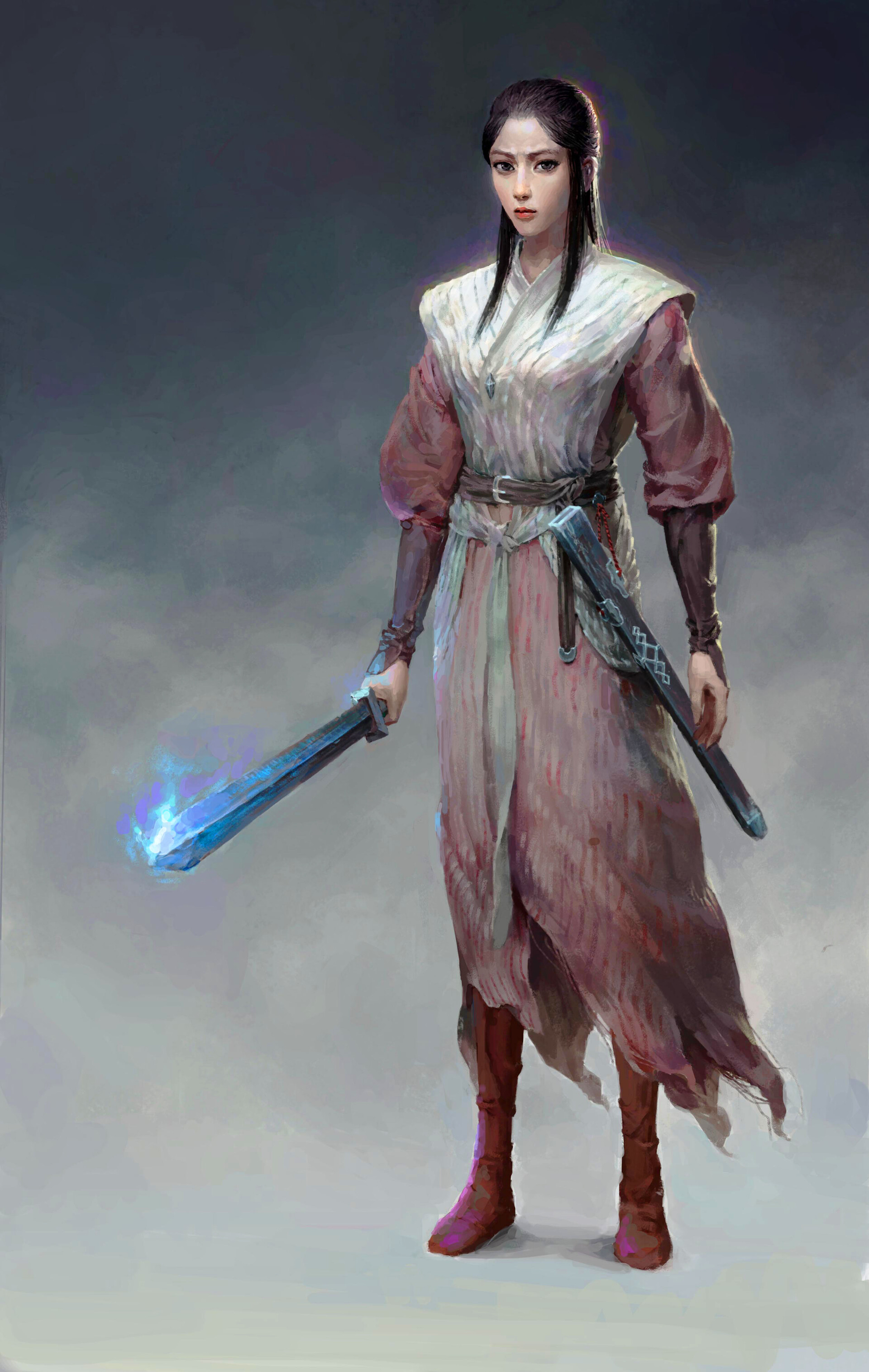 ArtStation - Ice Swordswoman