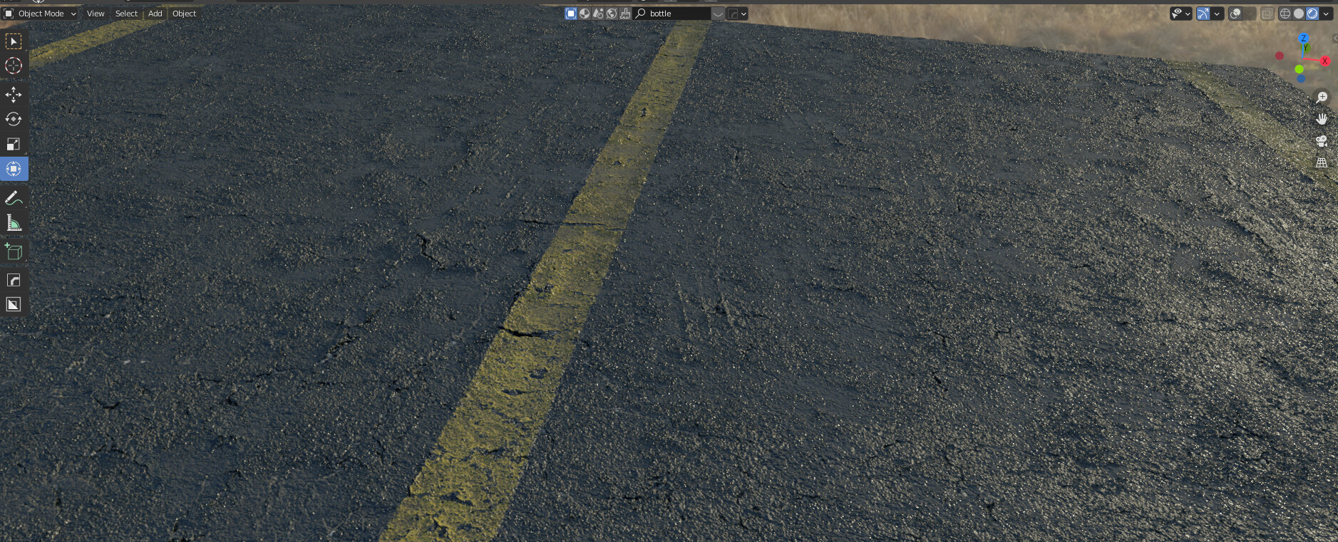 ArtStation - Quixel Mixer - Wet Road Texture