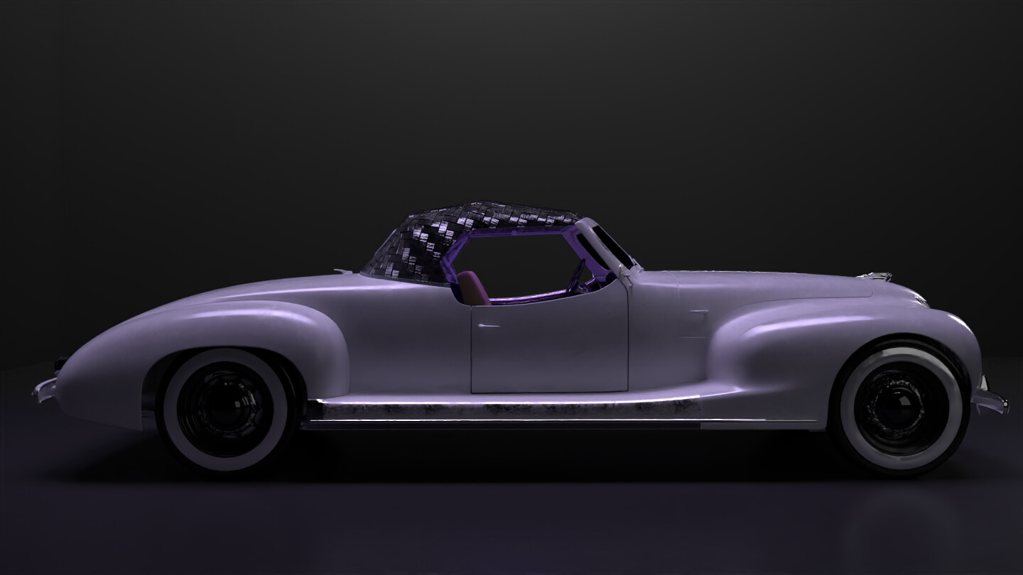 ArtStation - Studio car lightning